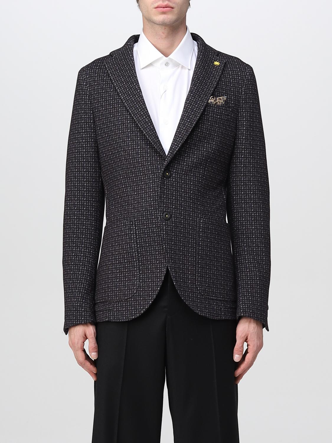 MANUEL RITZ: Jacket men - Black | Manuel Ritz jacket 3332G2442M223704 ...