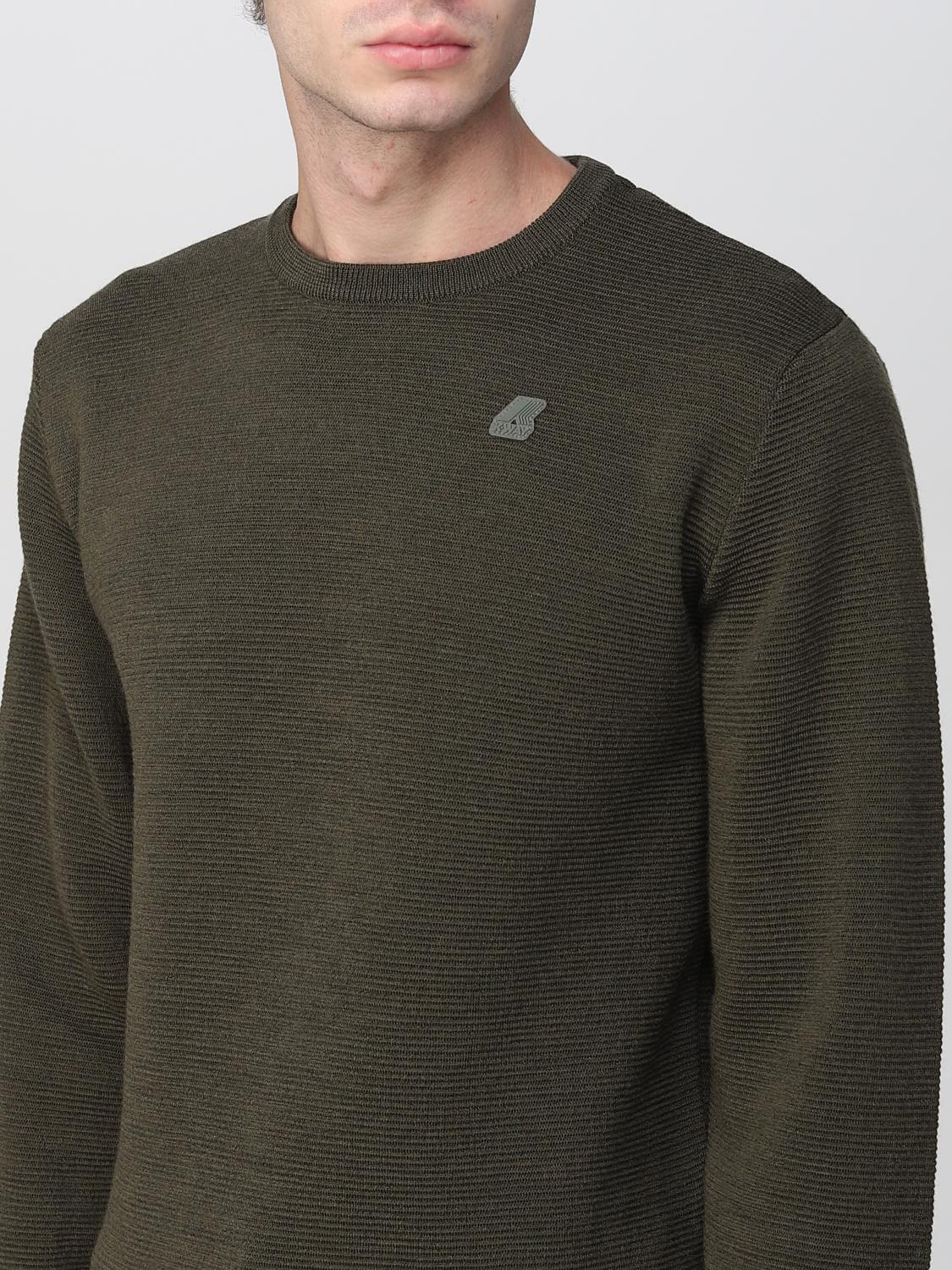 K-Way Sweater men - Military | K3112UW | GIGLIO.COM