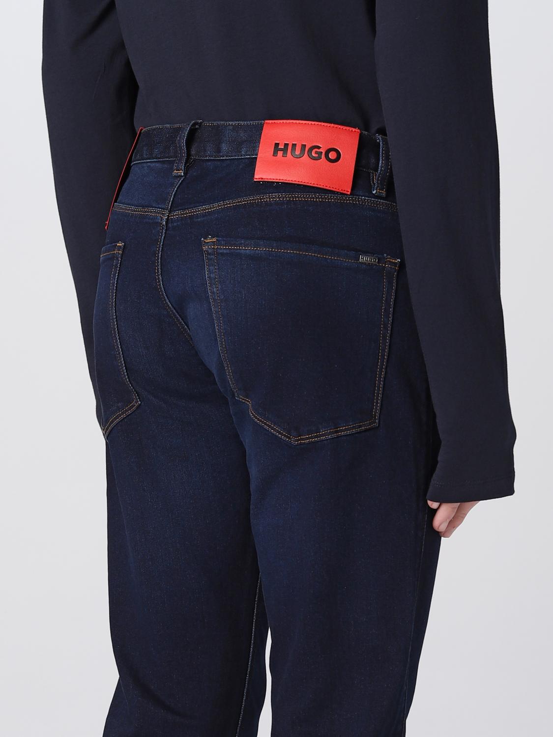 HUGO: Jeans men - Blue | Hugo jeans 50476162 online at GIGLIO.COM
