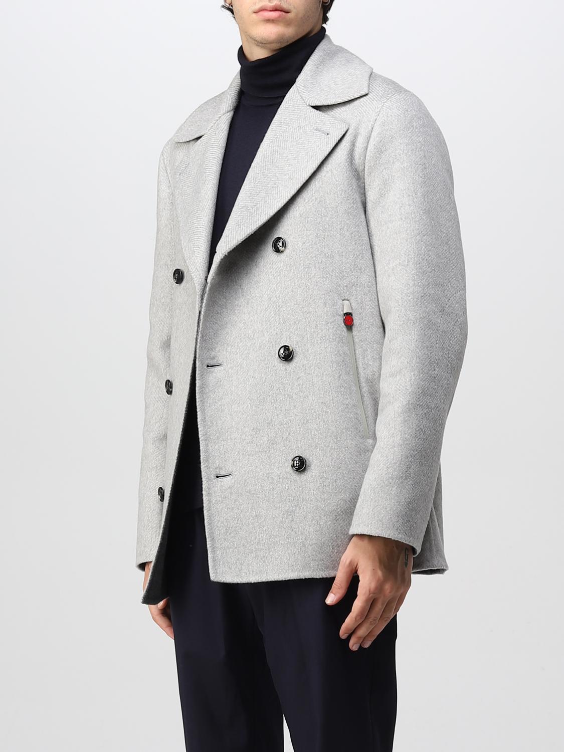 Kiton Jacket men - Grey | UW1203V0361B | GIGLIO.COM