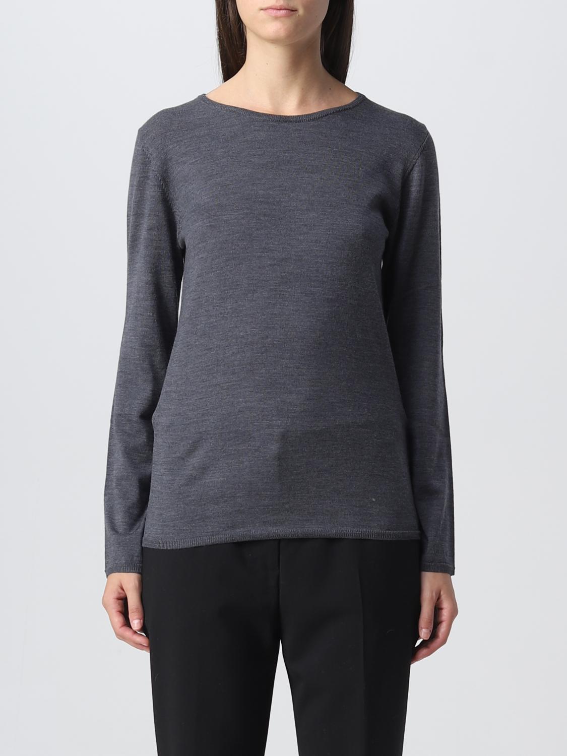 ASPESI: Sweater women - Smoke Grey | Aspesi sweater 5160V108 online at ...