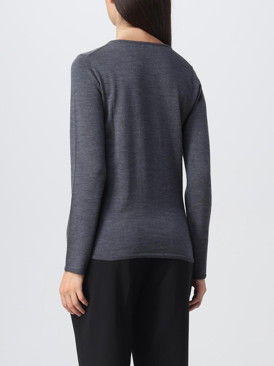 ASPESI: Sweater women - Smoke Grey | Aspesi sweater 5160V108 online at ...
