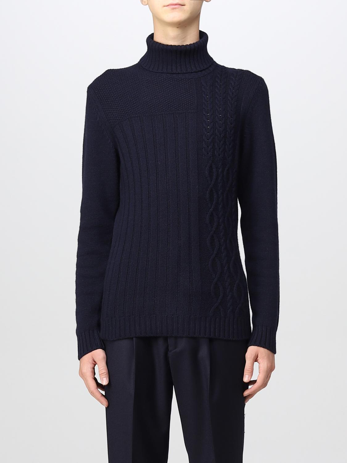 Manuel Ritz Jersey hombre - Azul Oscuro | 3332M513223823 | GIGLIO.COM