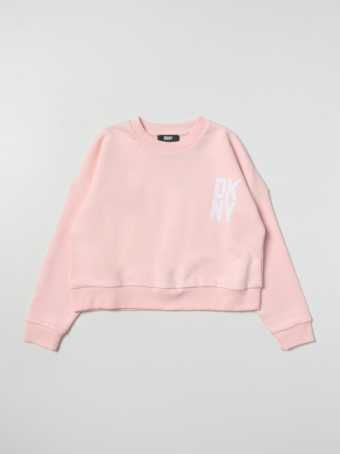 DKNY: Sweater kids - Pink | Dkny sweater D35S49 online at GIGLIO.COM