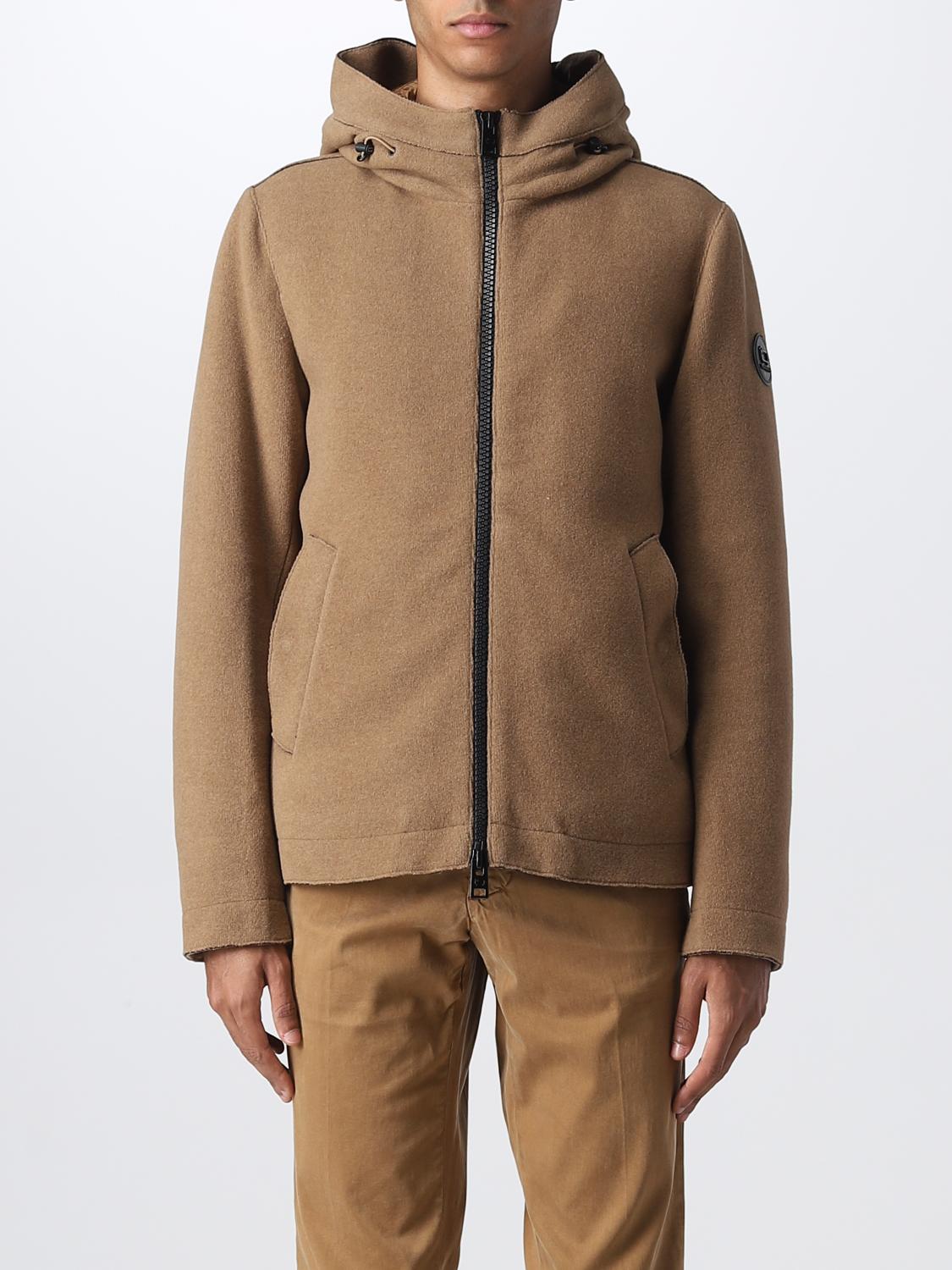 WOOLRICH: Jacket men - Camel | Woolrich jacket CFWOOU0610MRUT3110 ...