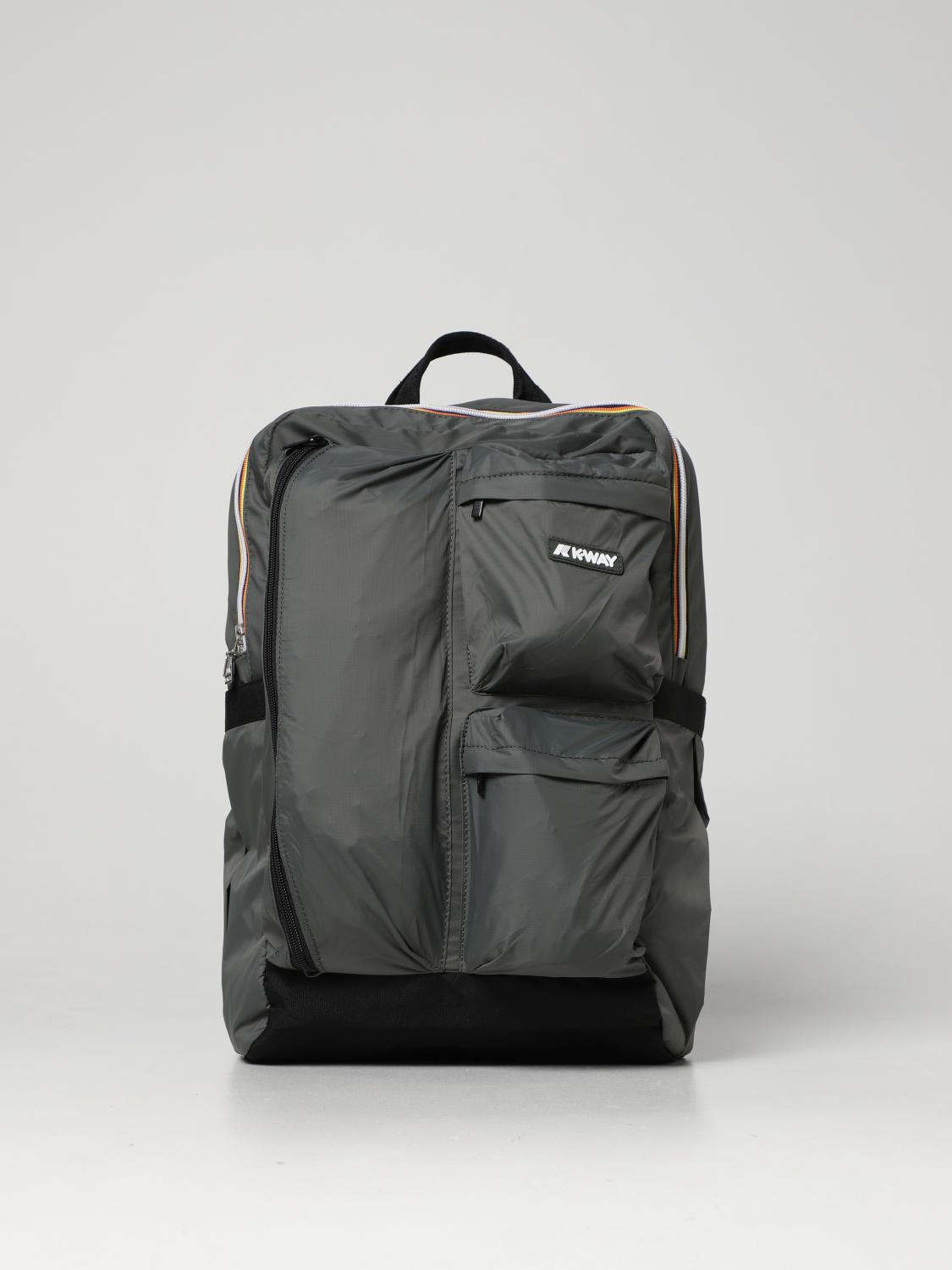 K-WAY: Backpack men - Green | K-Way backpack K2118SW online at GIGLIO.COM
