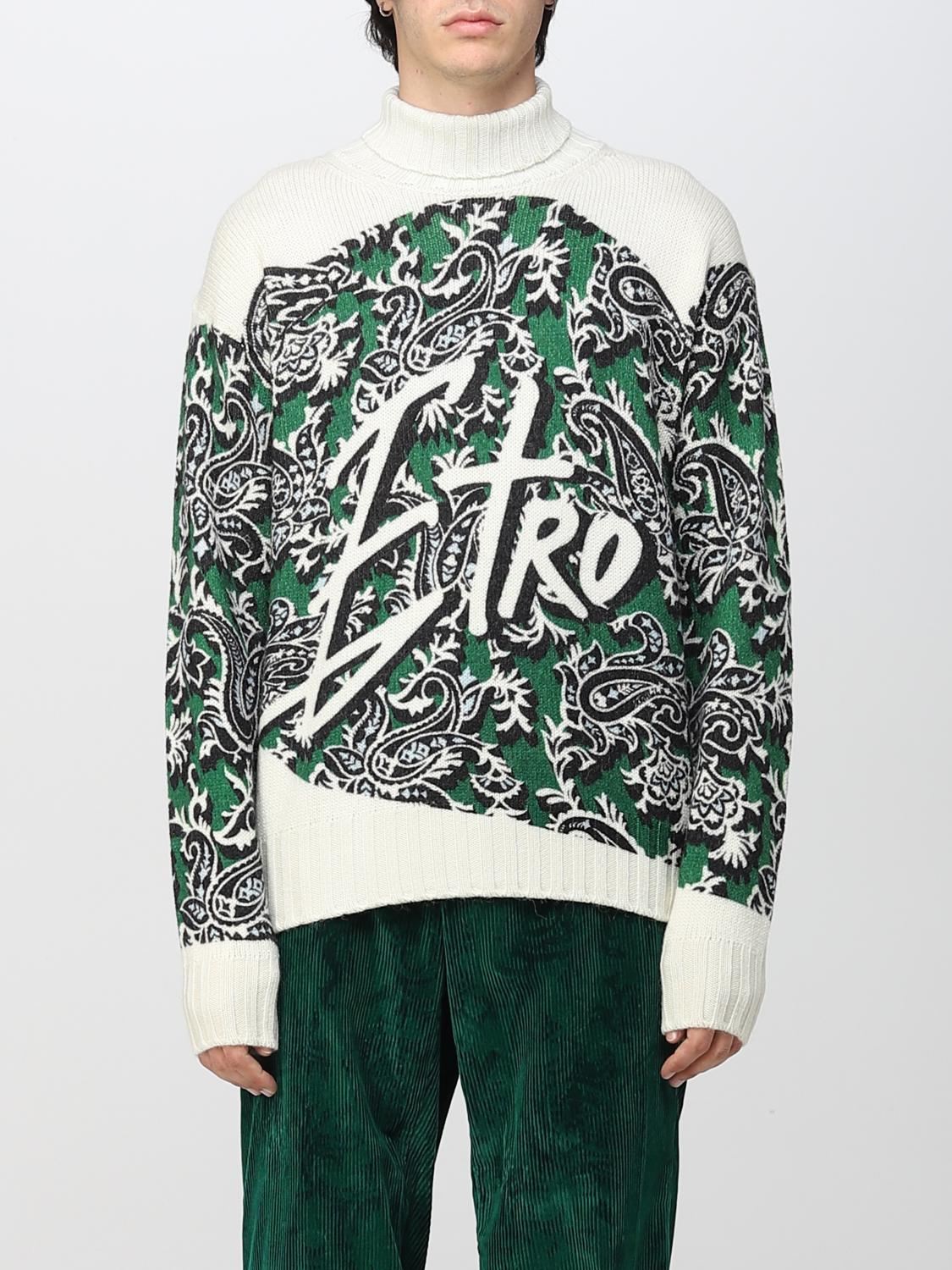 ETRO: Sweater men - Multicolor | Etro maglia 1N8549748 online at GIGLIO.COM