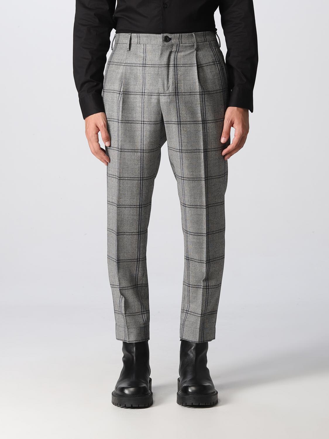 INCOTEX: Pants men - Grey | Incotex pants ZR541T1783J online at GIGLIO.COM