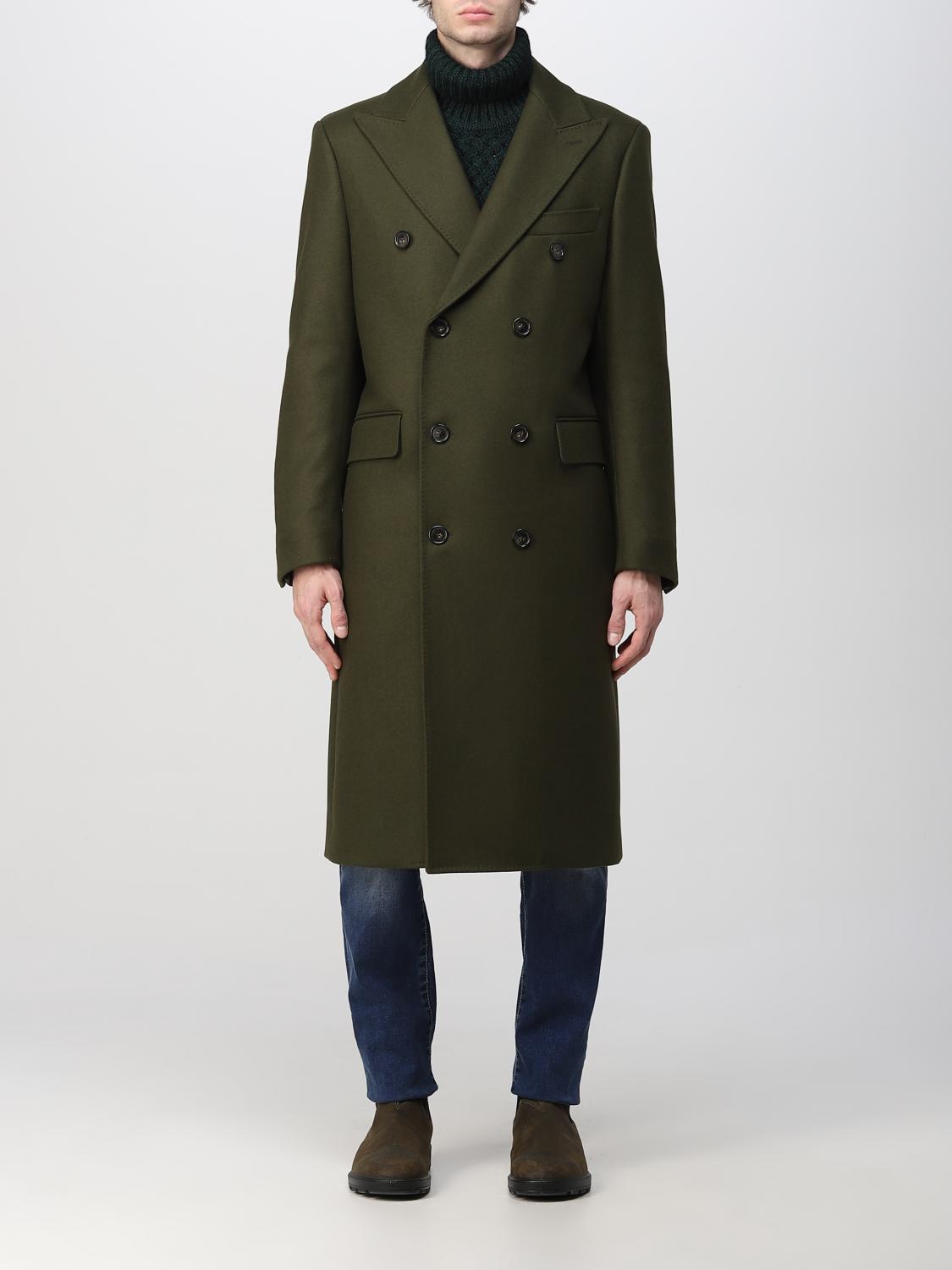 PT TORINO: Coat men Pt - Green | Pt Torino coat TL2FCD010LACLB04 online ...