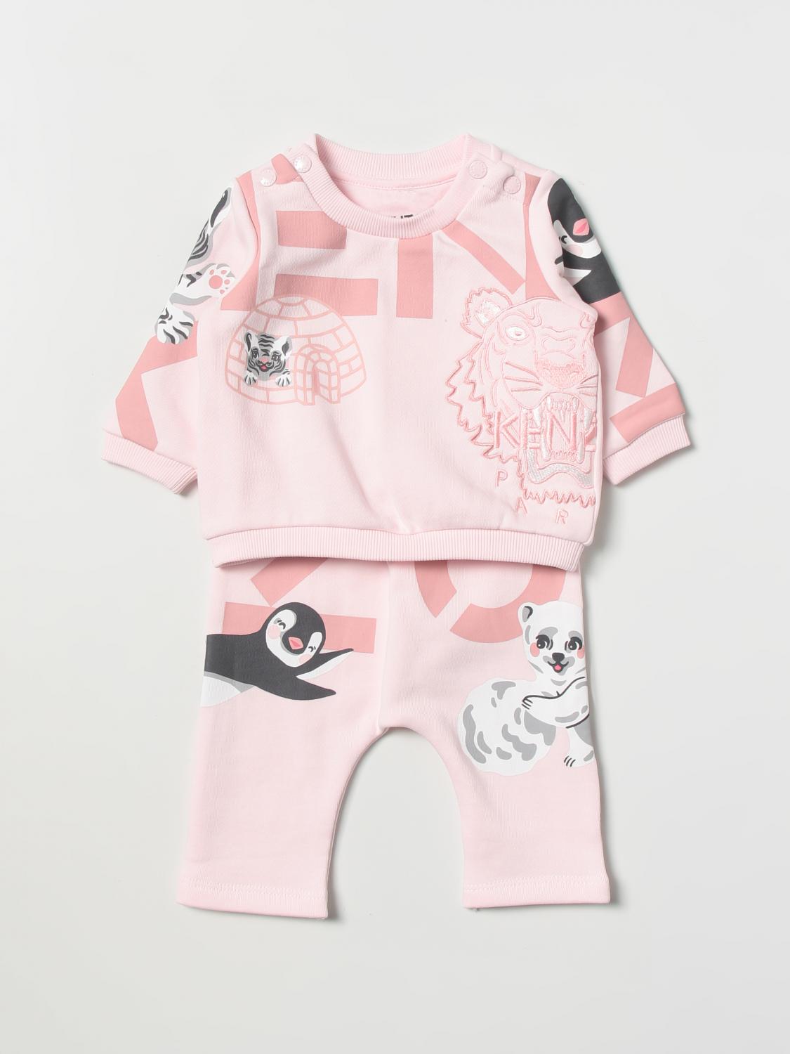 KENZO KIDS: Jumpsuit kids Kenzo Junior - Pink | Kenzo Kids jumpsuit K98066 online at GIGLIO.COM