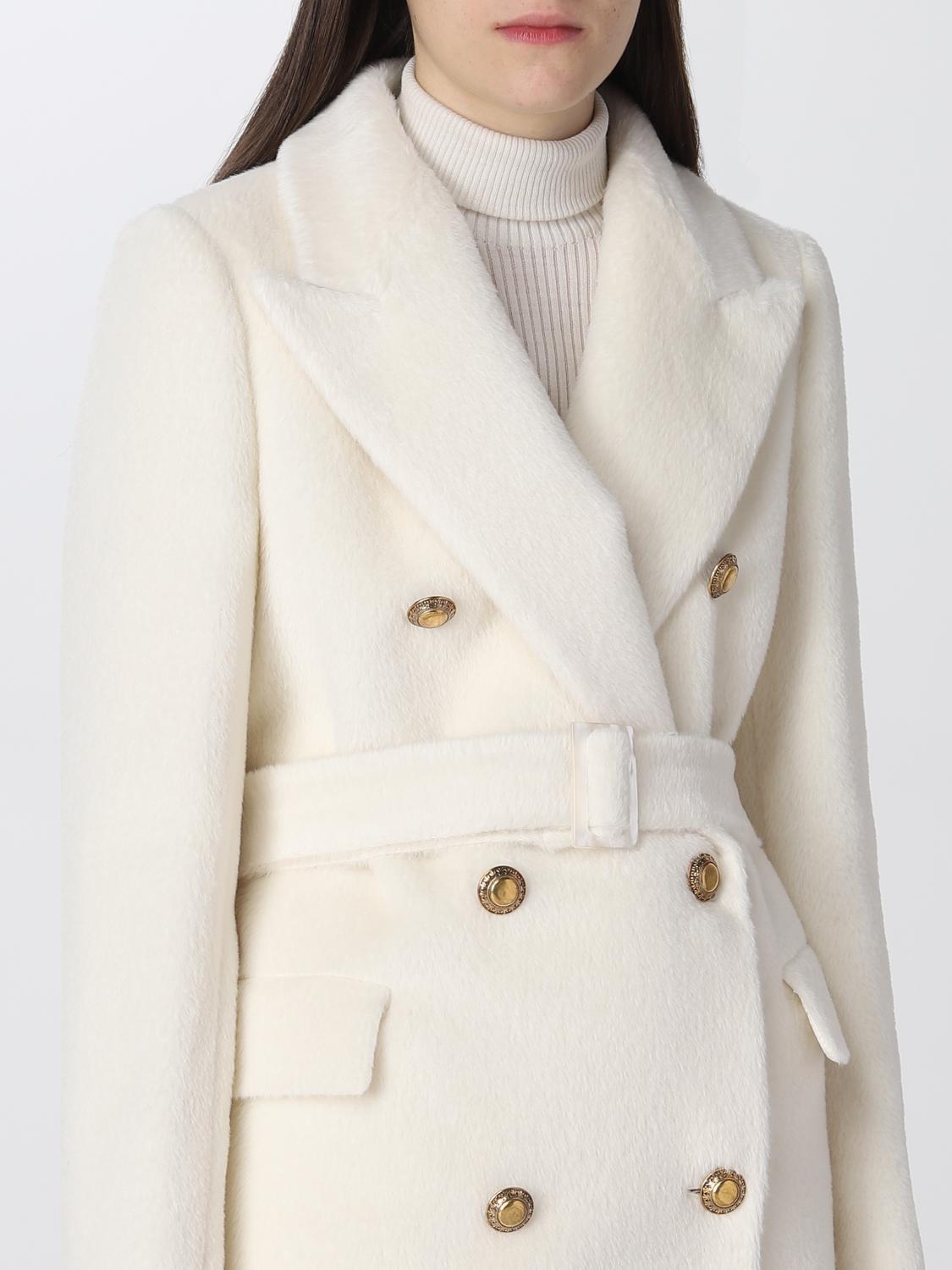 TAGLIATORE: Jacket women - White | Tagliatore coat JOLED70010 online at ...
