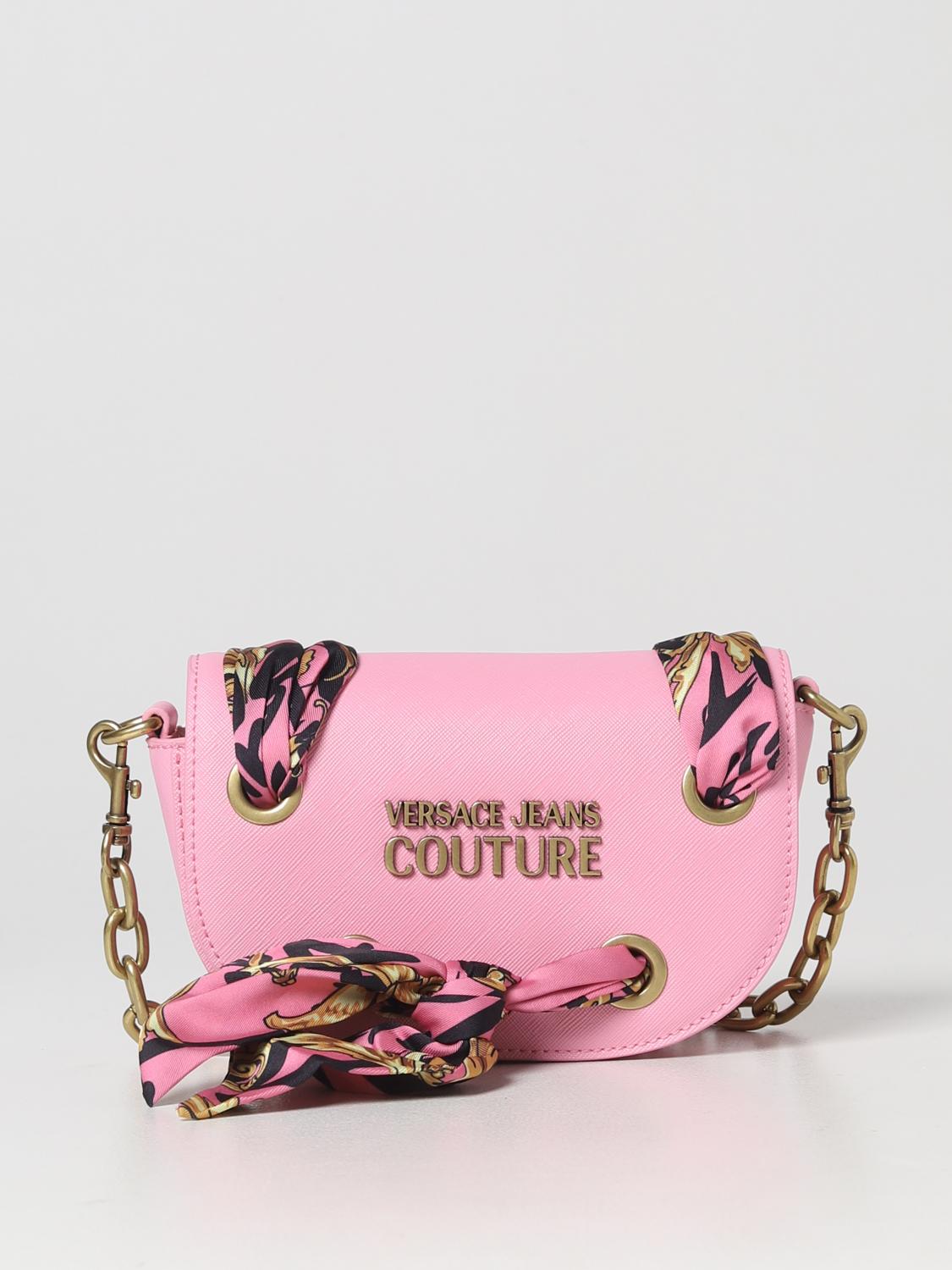 VERSACE JEANS COUTURE: Bandolera mujer , Rosa | Mini Bolso Versace ...