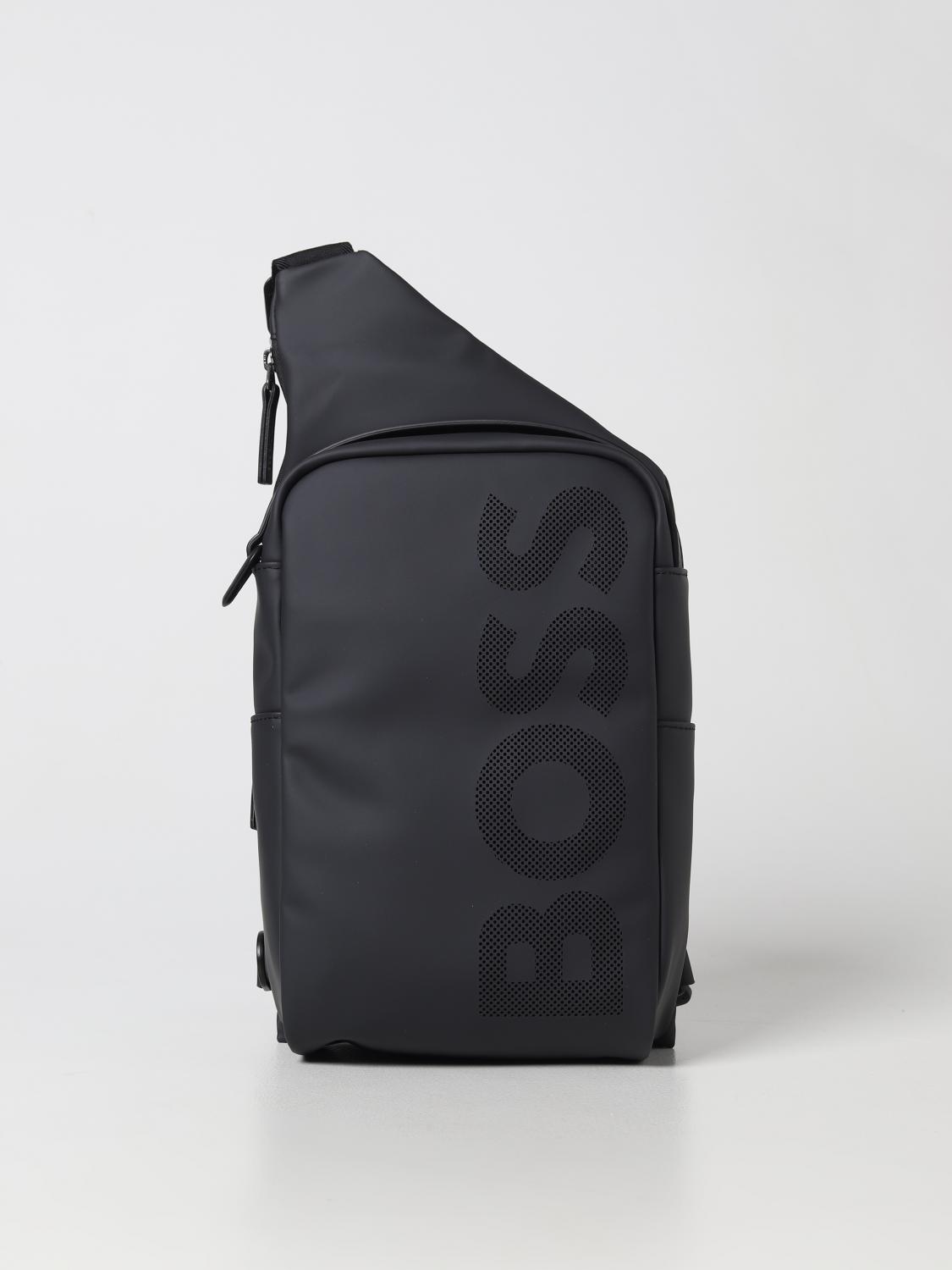 BOSS: Bags men - Black | Boss shoulder bag 50475105 online at GIGLIO.COM