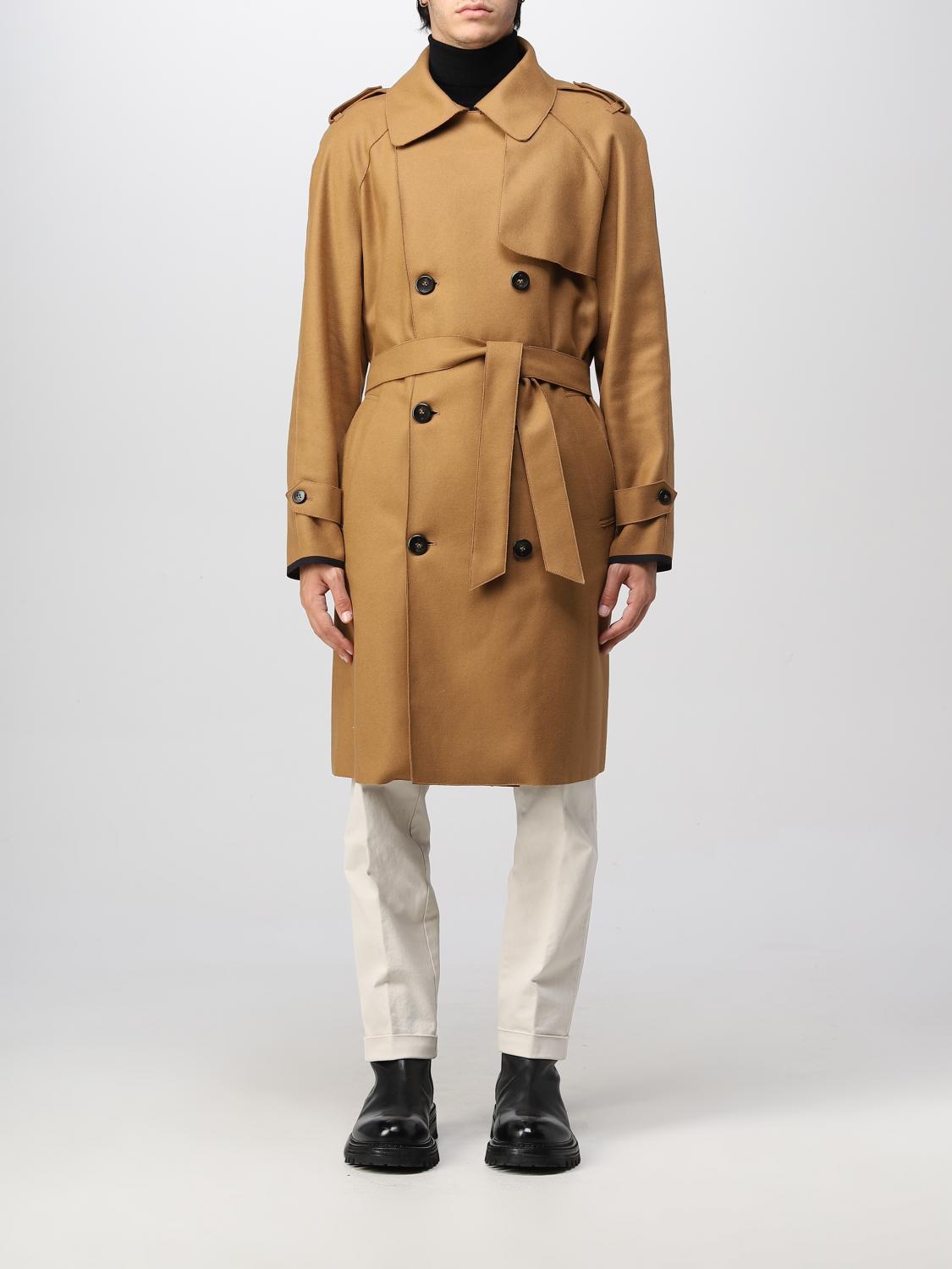 PT TORINO: Coat men Pt - Camel | Pt Torino coat 2STR010SPRLB04 online ...