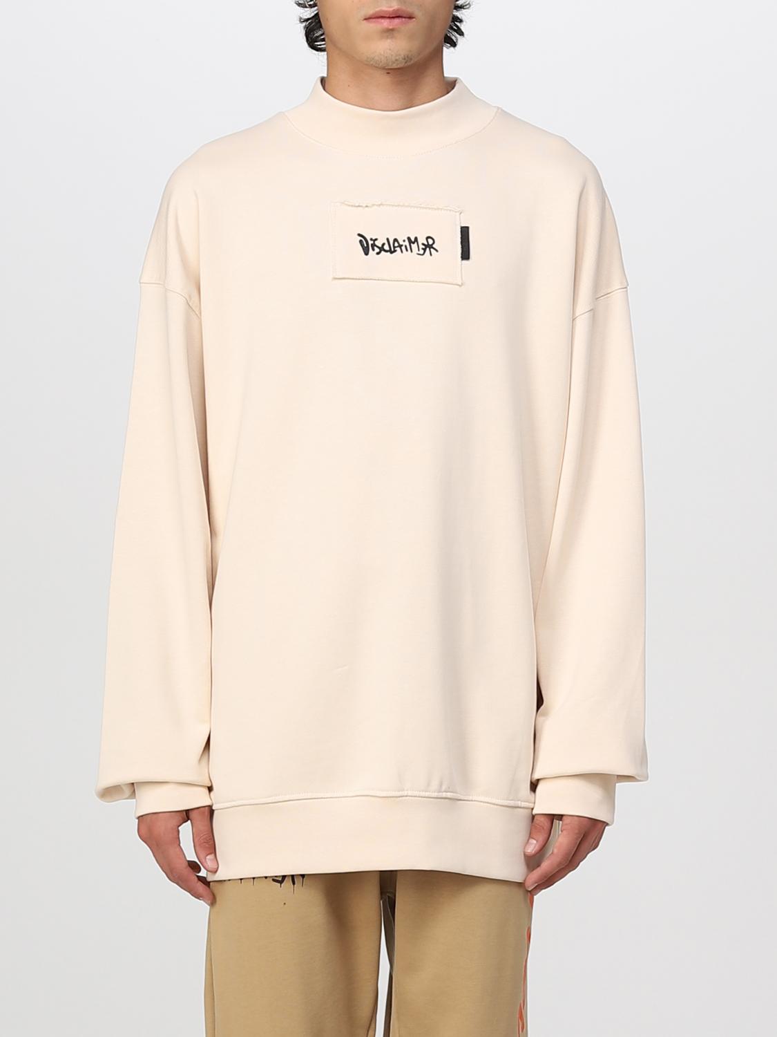 DISCLAIMER: Felpa con logo - Crema | Felpa Disclaimer 22IDS53084 online ... DISCLAIMER: Felpa con logo - Crema | Felpa Disclaimer 22IDS53084 online ...