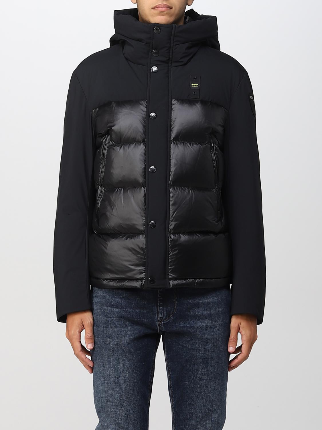 BLAUER: Jacket men - Black | Blauer jacket 22WBLUC03056006355 online at ...