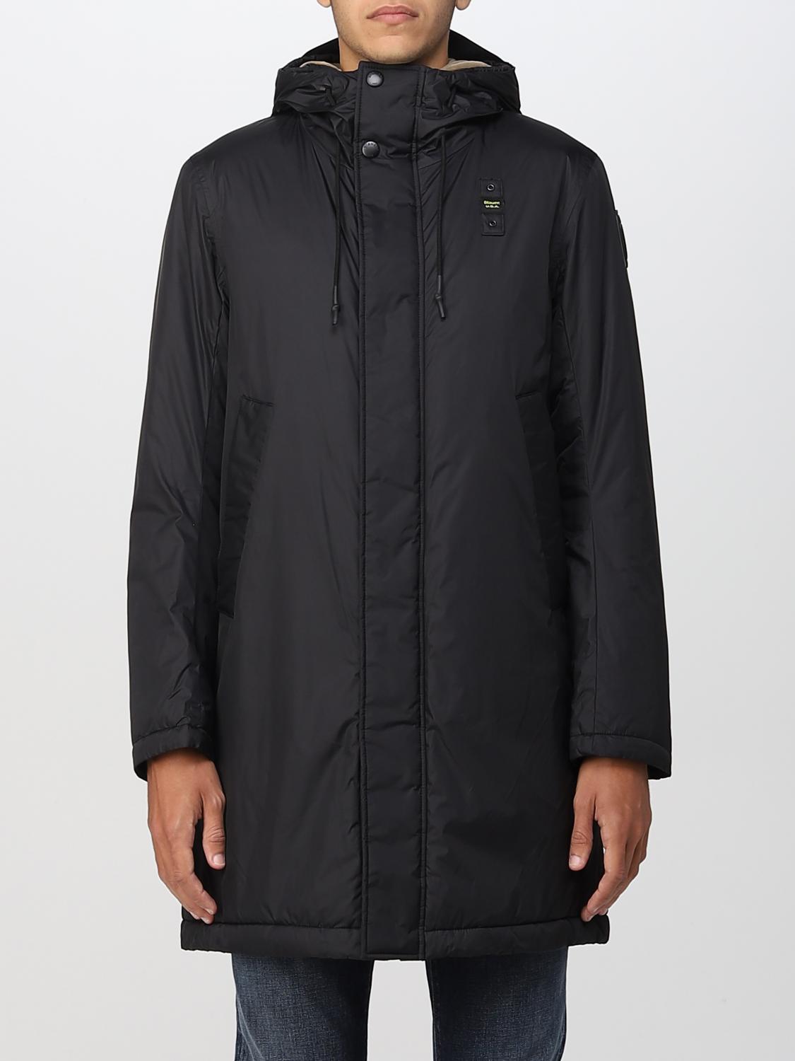BLAUER: Jacket men - Black | Blauer jacket 22WBLUK11170006007 online at ...