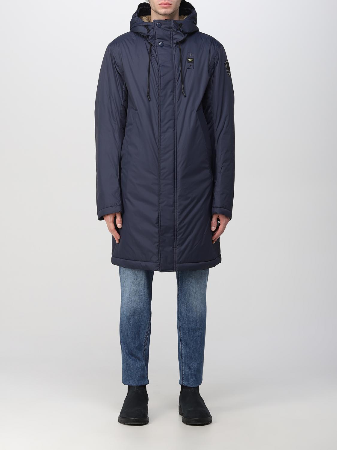 BLAUER: Jacket men - Blue | Blauer jacket 22WBLUK11170006007 online at ...