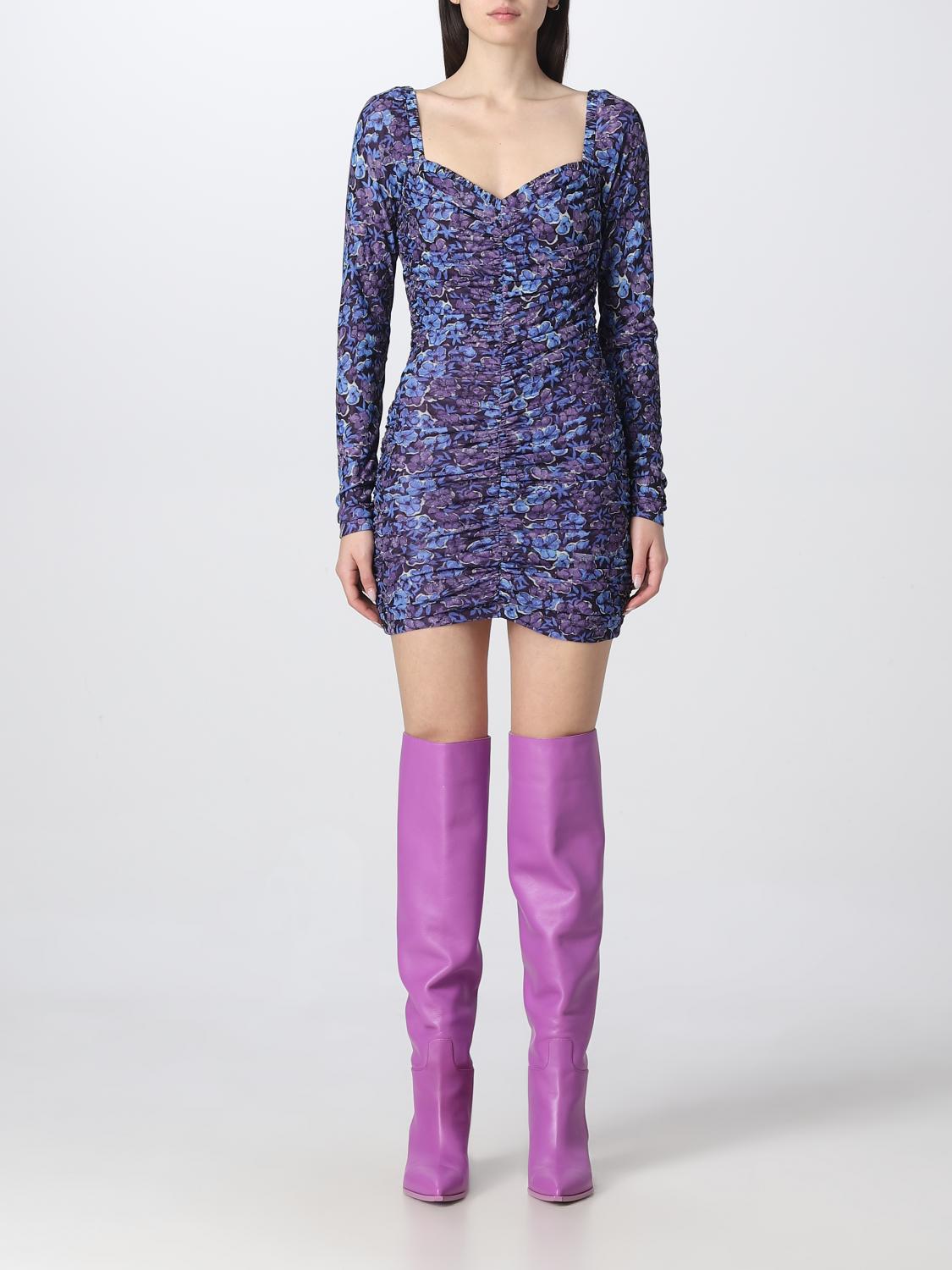 Rotate Dress women - Gnawed Blue | RT1980 | GIGLIO.COM