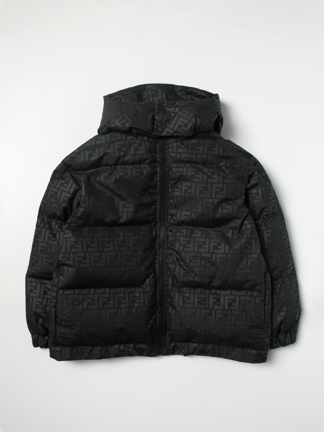 Fendi Jacket kids Kids - Black | JUA086AEZM | GIGLIO.COM