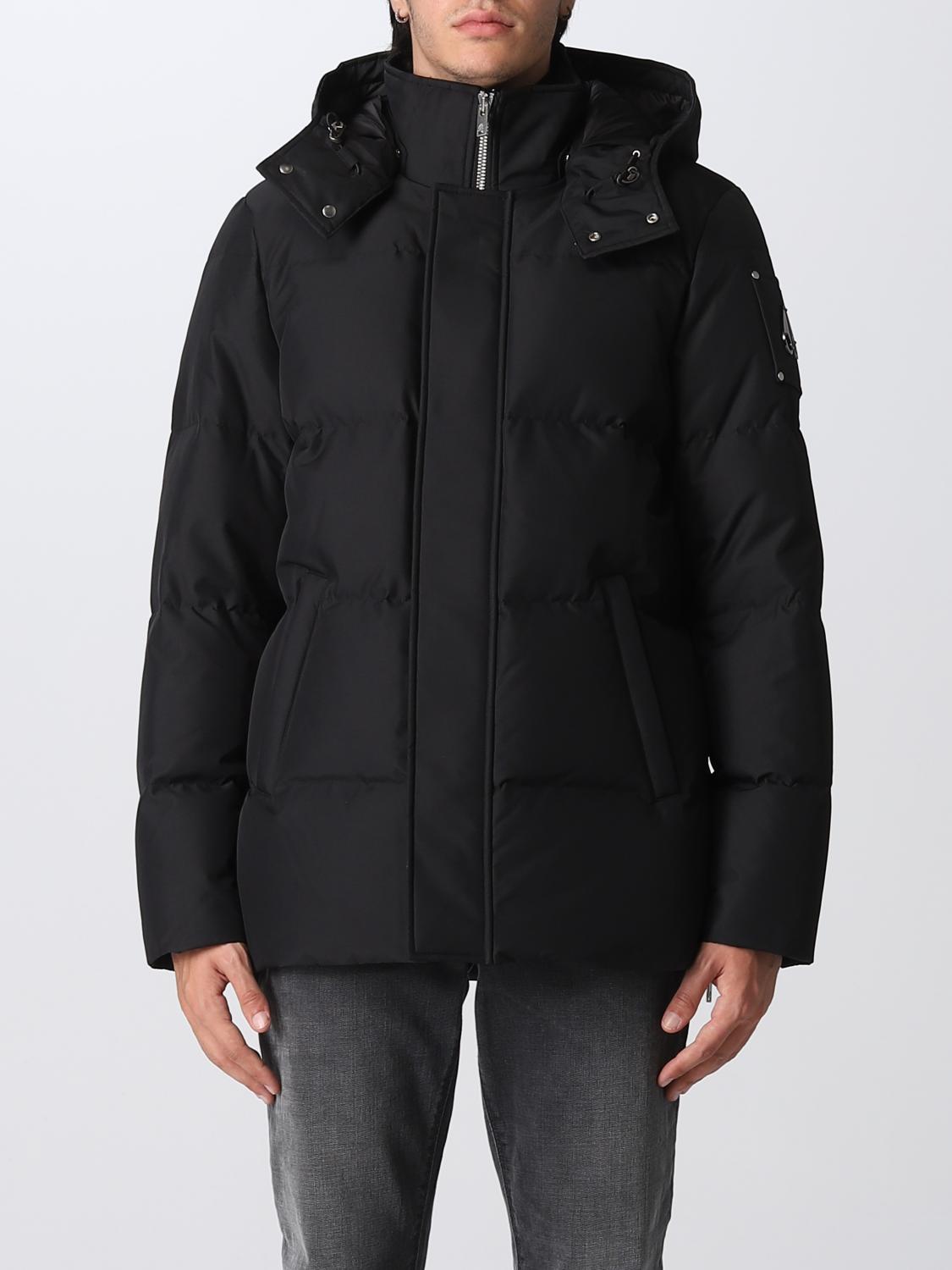 MOOSE KNUCKLES: Jacket men - Black | Moose Knuckles jacket M32MJ178N ...