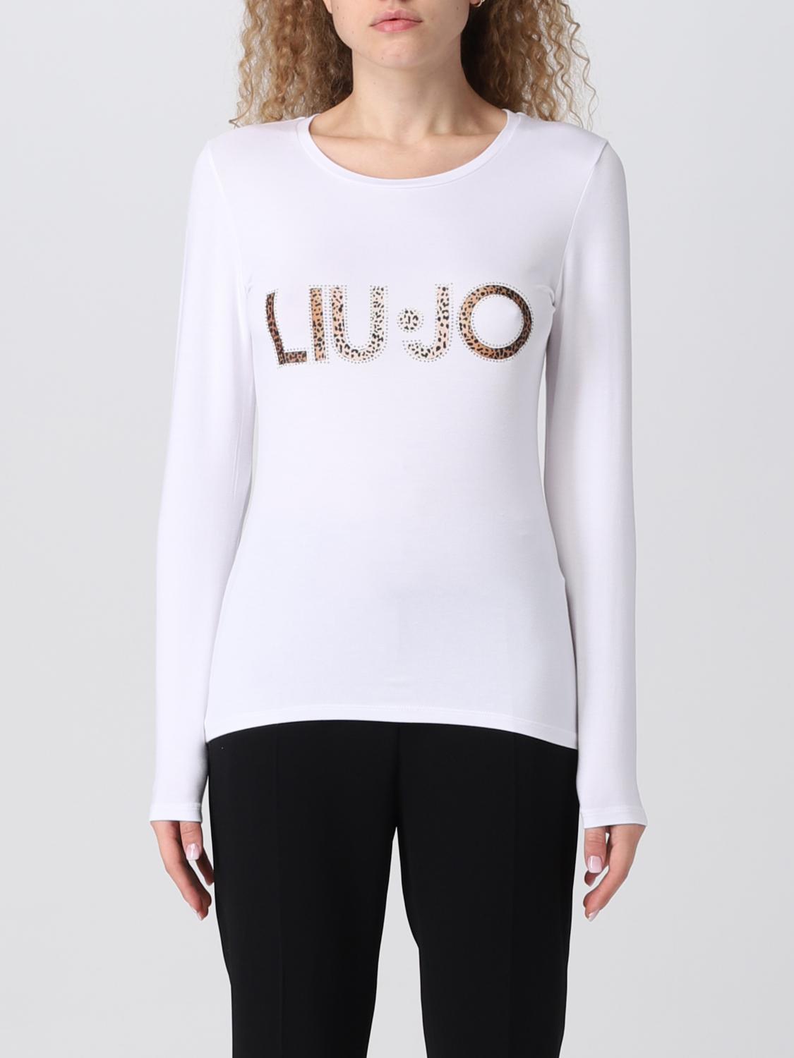 LIU JO: T-shirt women - White 1 | Liu Jo t-shirt 5F2121J6530 online at GIGLIO.COM
