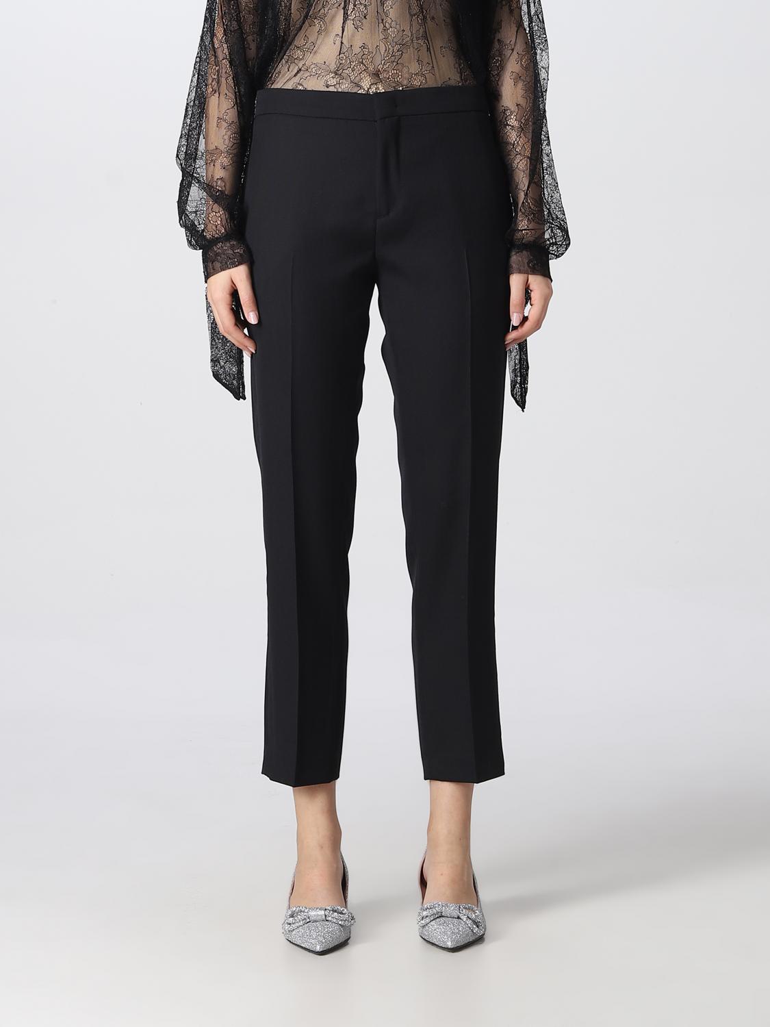 N° 21: Pants women - Black | N° 21 pants B0233131 online at GIGLIO.COM