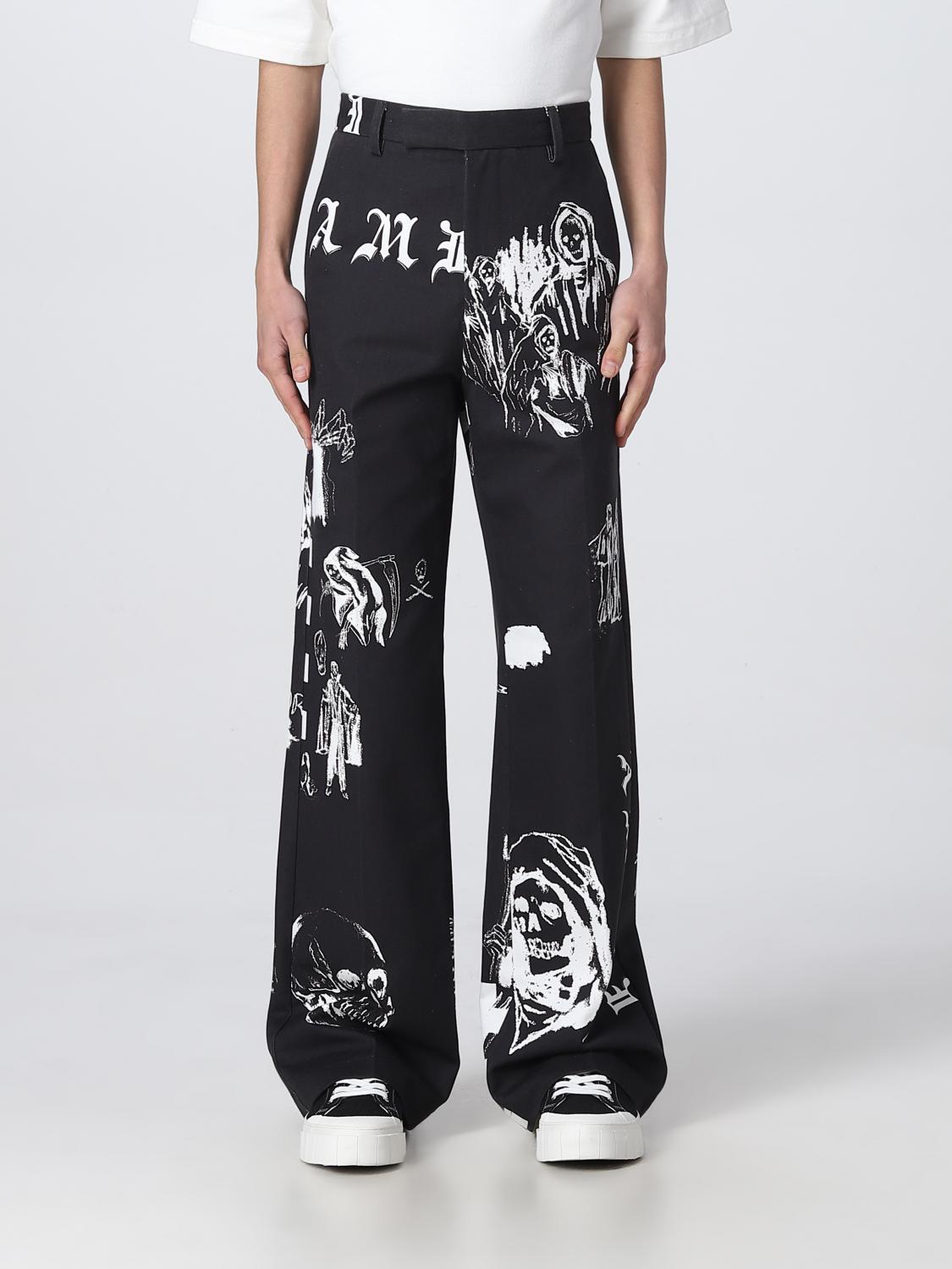 AMIRI: Pants men - Black | Amiri pants AW22MAW010 online at GIGLIO.COM