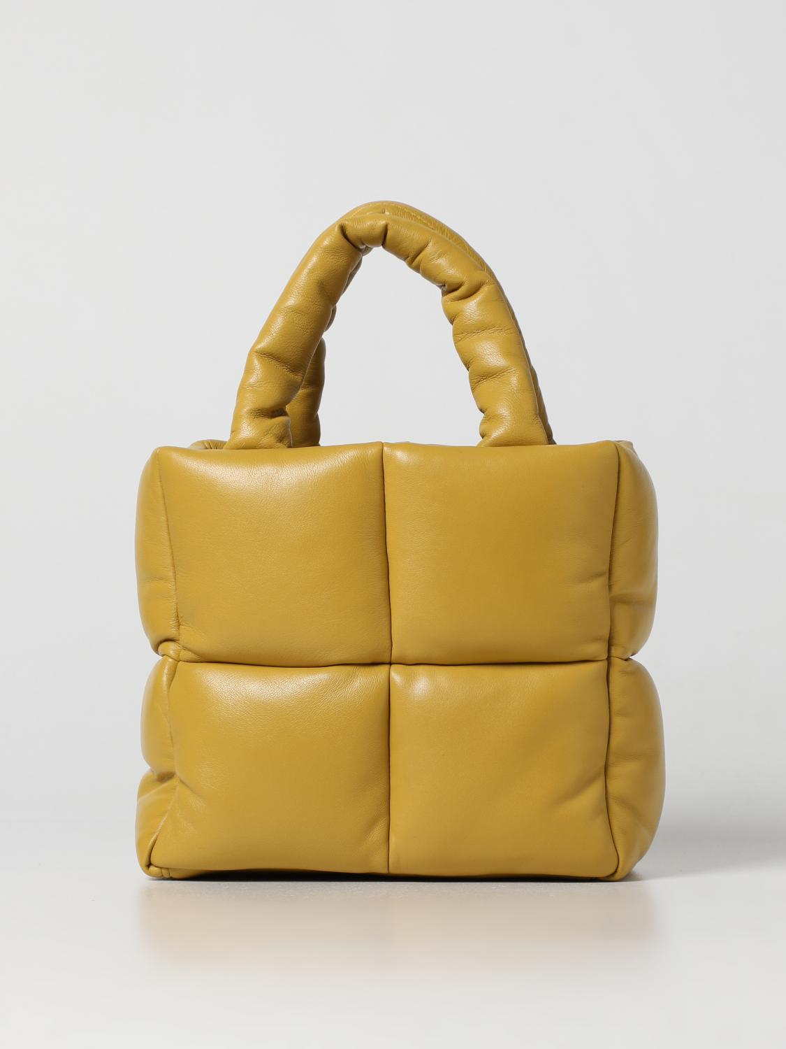 STAND STUDIO: Shoulder bag women - Mustard | Stand Studio handbag ...