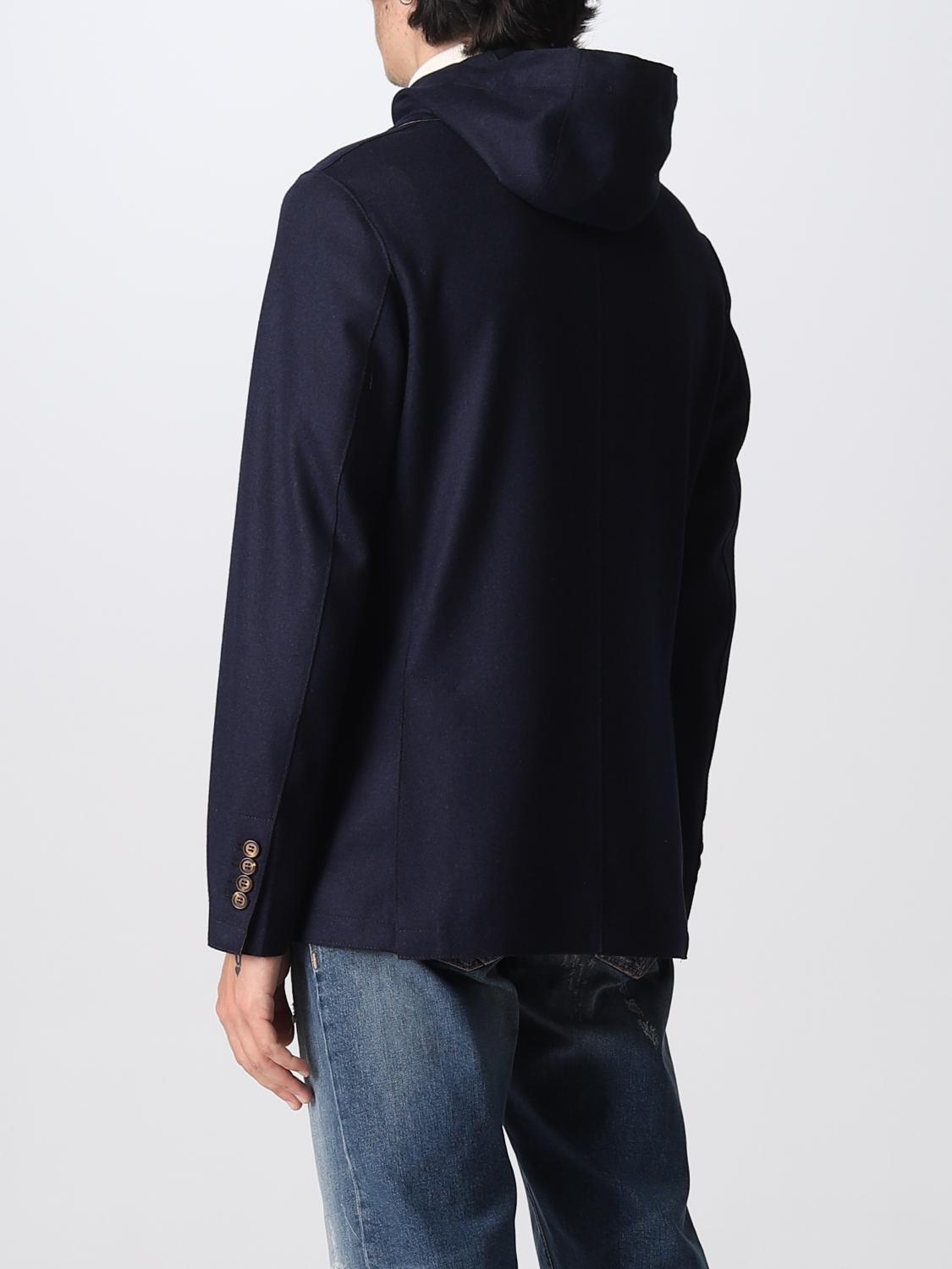 Eleventy Jacket men - Blue | F70GIAF02BTCRNJAC24018 | GIGLIO.COM