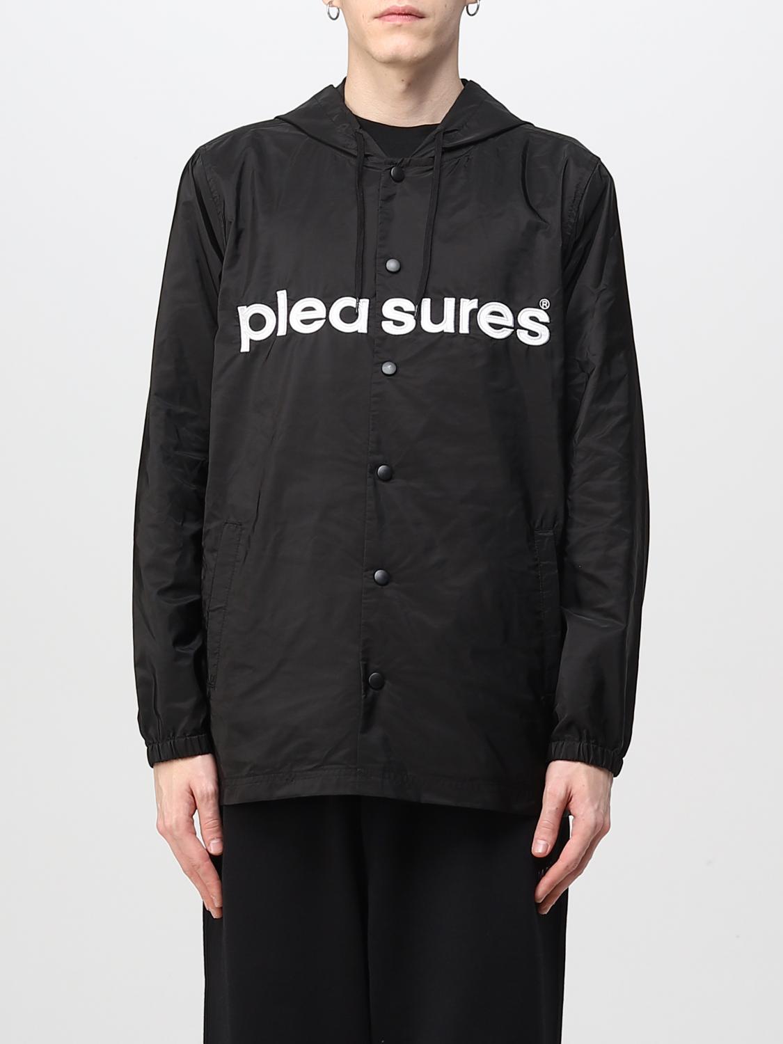 Pleasures Jacket men - Black | P22F015 | GIGLIO.COM