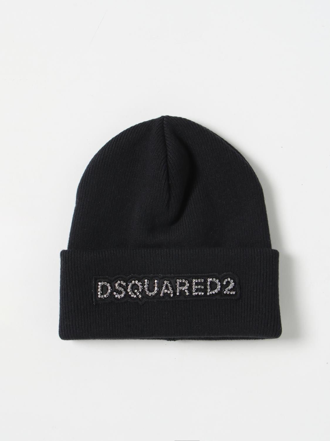 Dsquared2 Cappello in lana - Nero | KNW000101W04330 | GIGLIO.COM