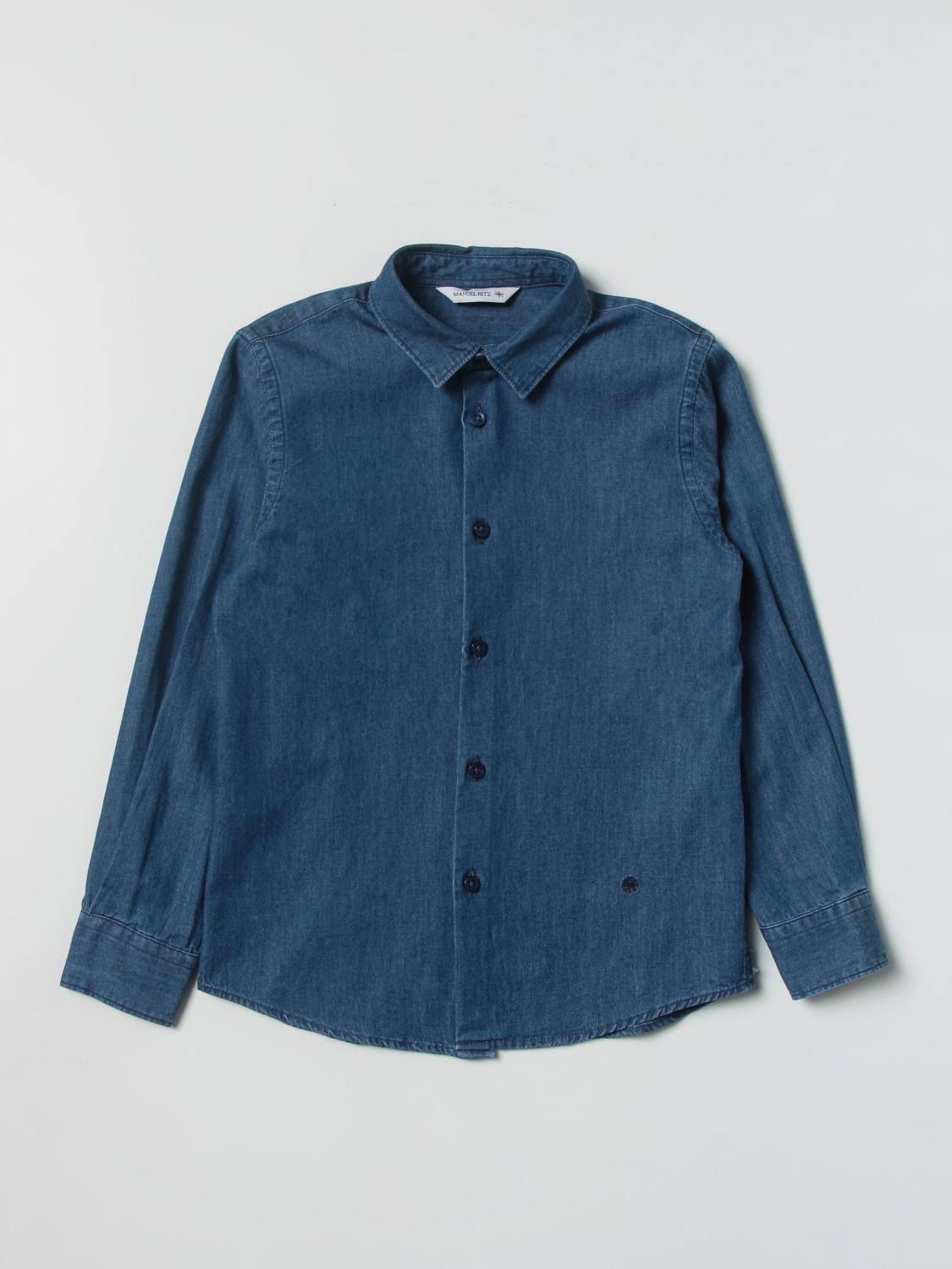 MANUEL RITZ: Shirt kids - Denim | Manuel Ritz shirt MR1929 online at ...
