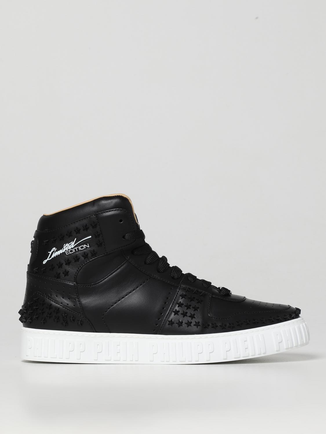PHILIPP PLEIN: Shoes men - Black | Philipp Plein sneakers ...
