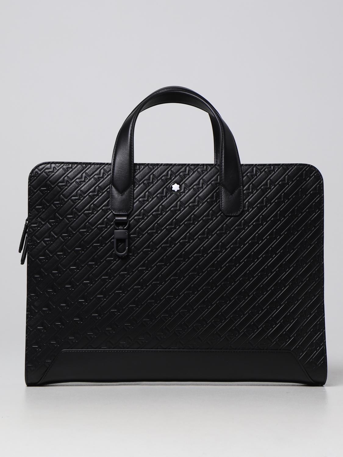 MONTBLANC: Bags men - Black | Montblanc shoulder bag 130017 online at ...
