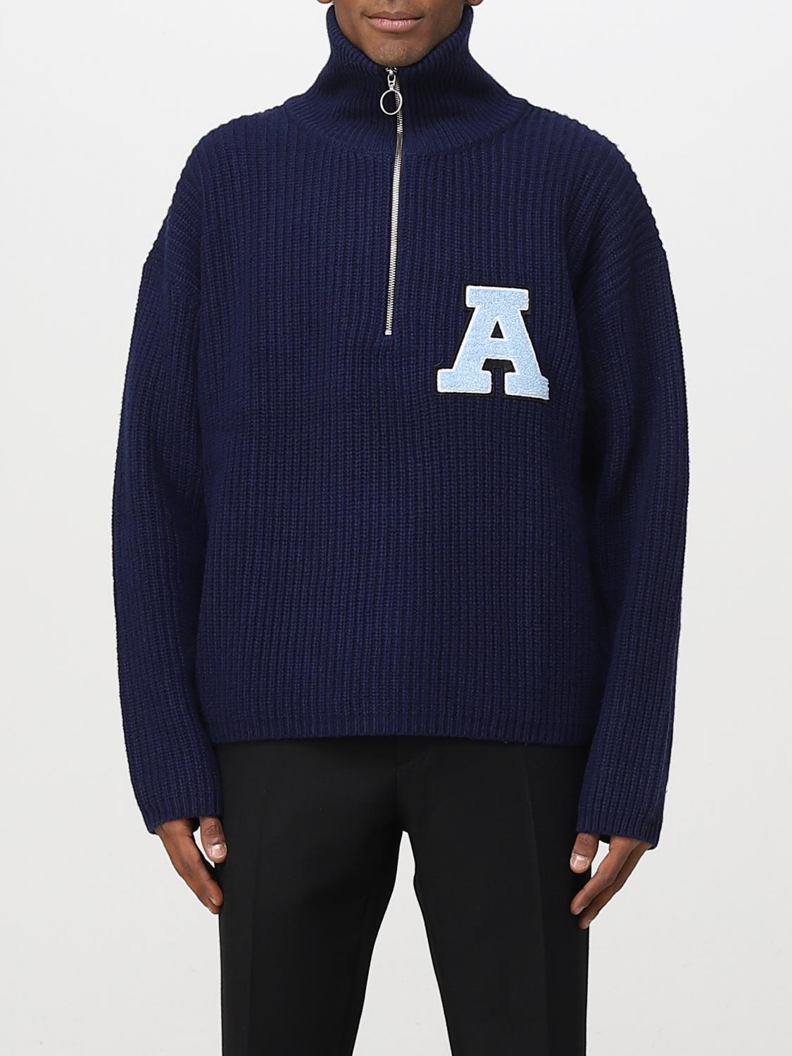 AXEL ARIGATO: Sweatshirt men - Navy | Axel Arigato sweater A0418003 ...