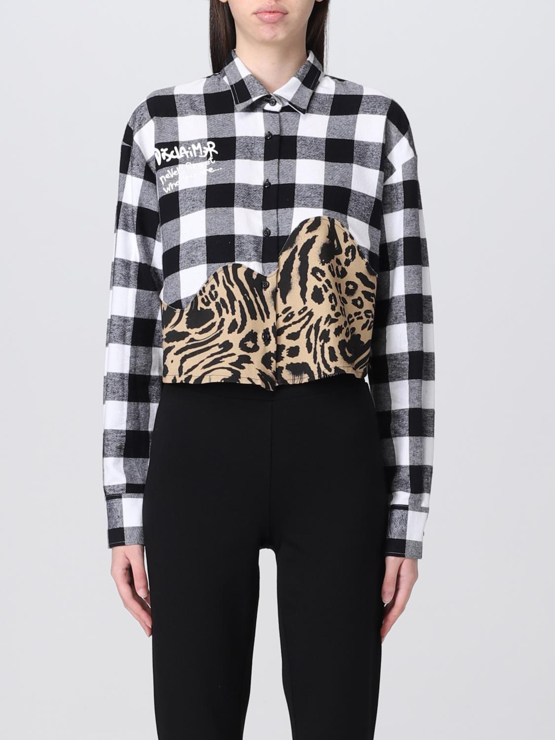 DISCLAIMER: Shirt women - Black | Disclaimer shirt 22IDS53245 online at ...