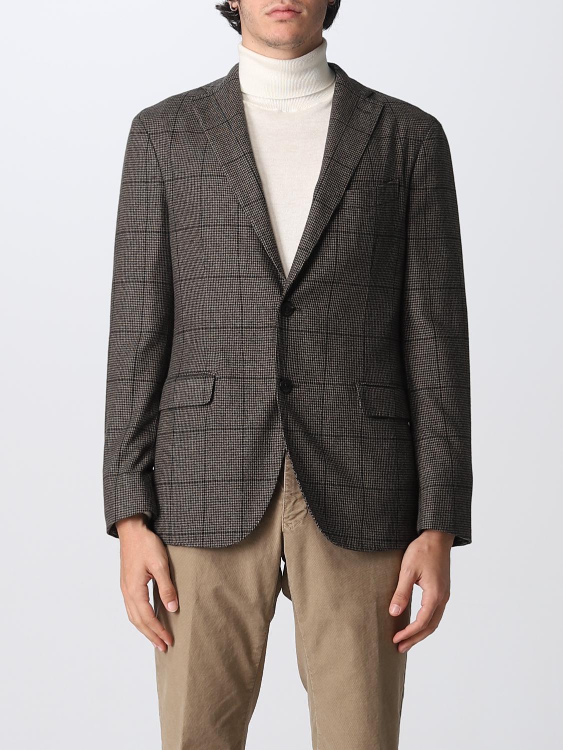 BOGLIOLI: Jacket men - Beige | Boglioli blazer N1202JFB2411 online at ...