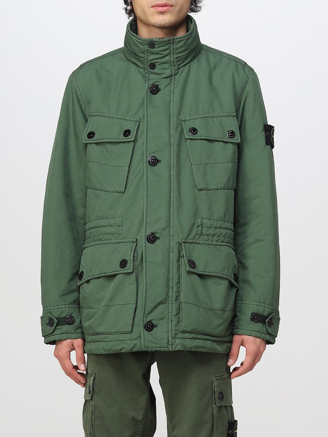 STONE ISLAND: Giacca uomo - Verde | Giacca Stone Island 41249 online su ...