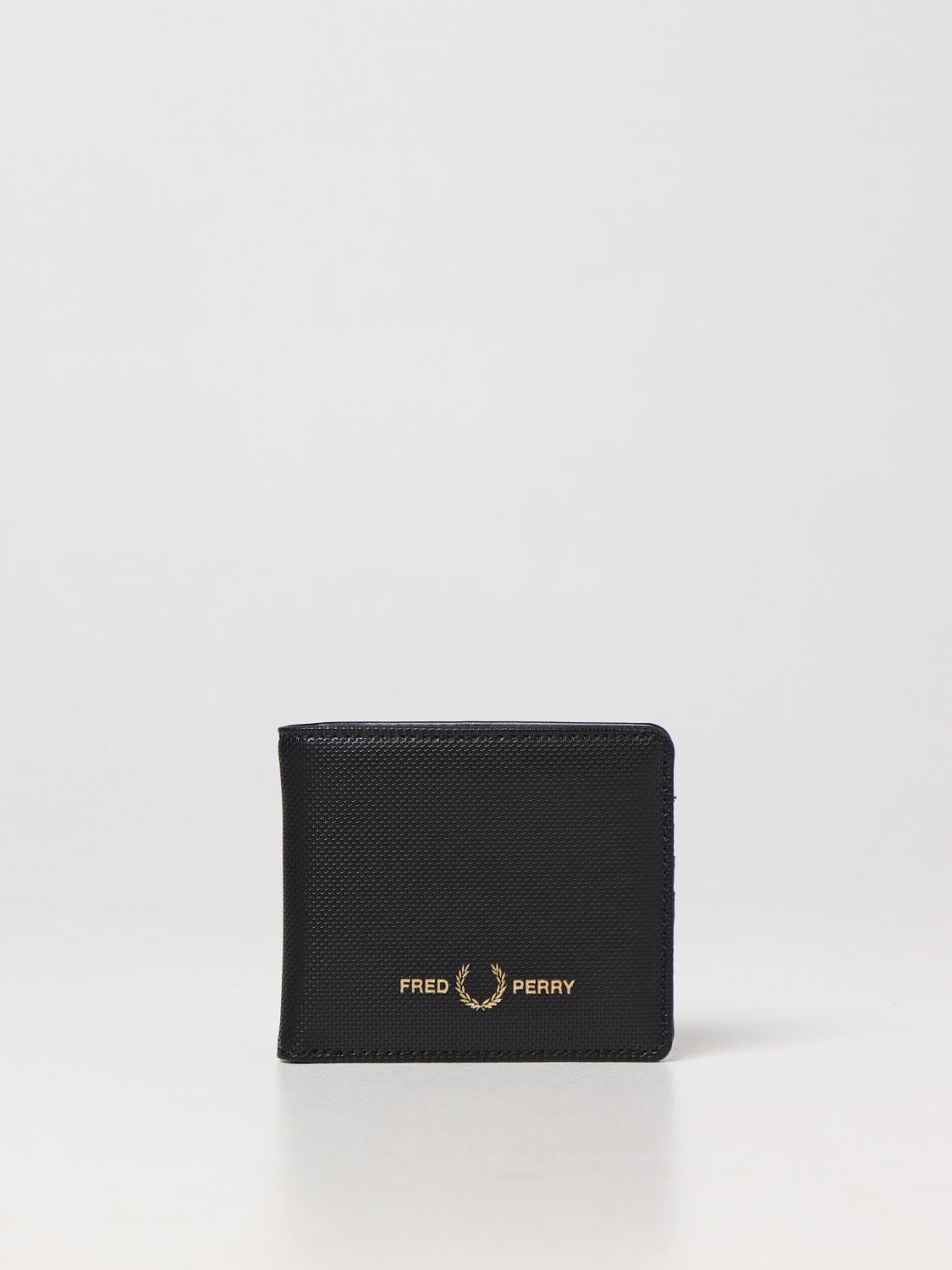 FRED PERRY: Wallet men - Black | Fred Perry wallet FPL2263 online at ...