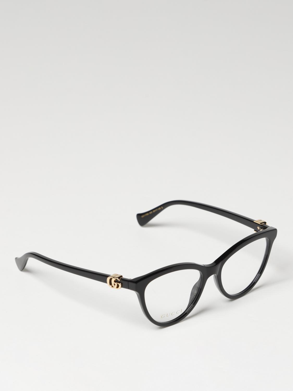 GUCCI: Glasses women - Black | Gucci optical frames GG1179O online at ...