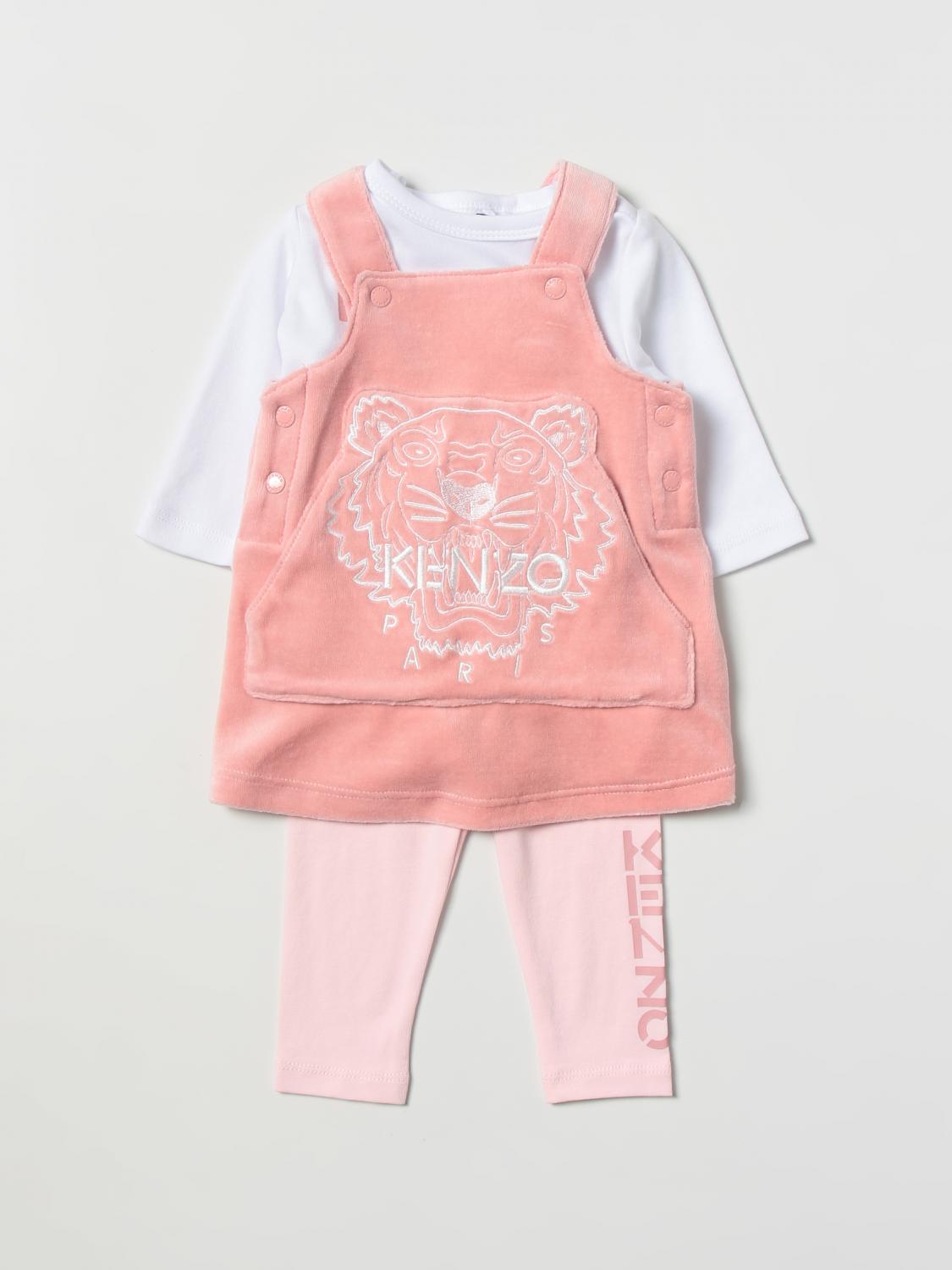 KENZO KIDS: Jumpsuit kids Kenzo Junior - Fuchsia | Kenzo Kids jumpsuit K98067 online at GIGLIO.COM