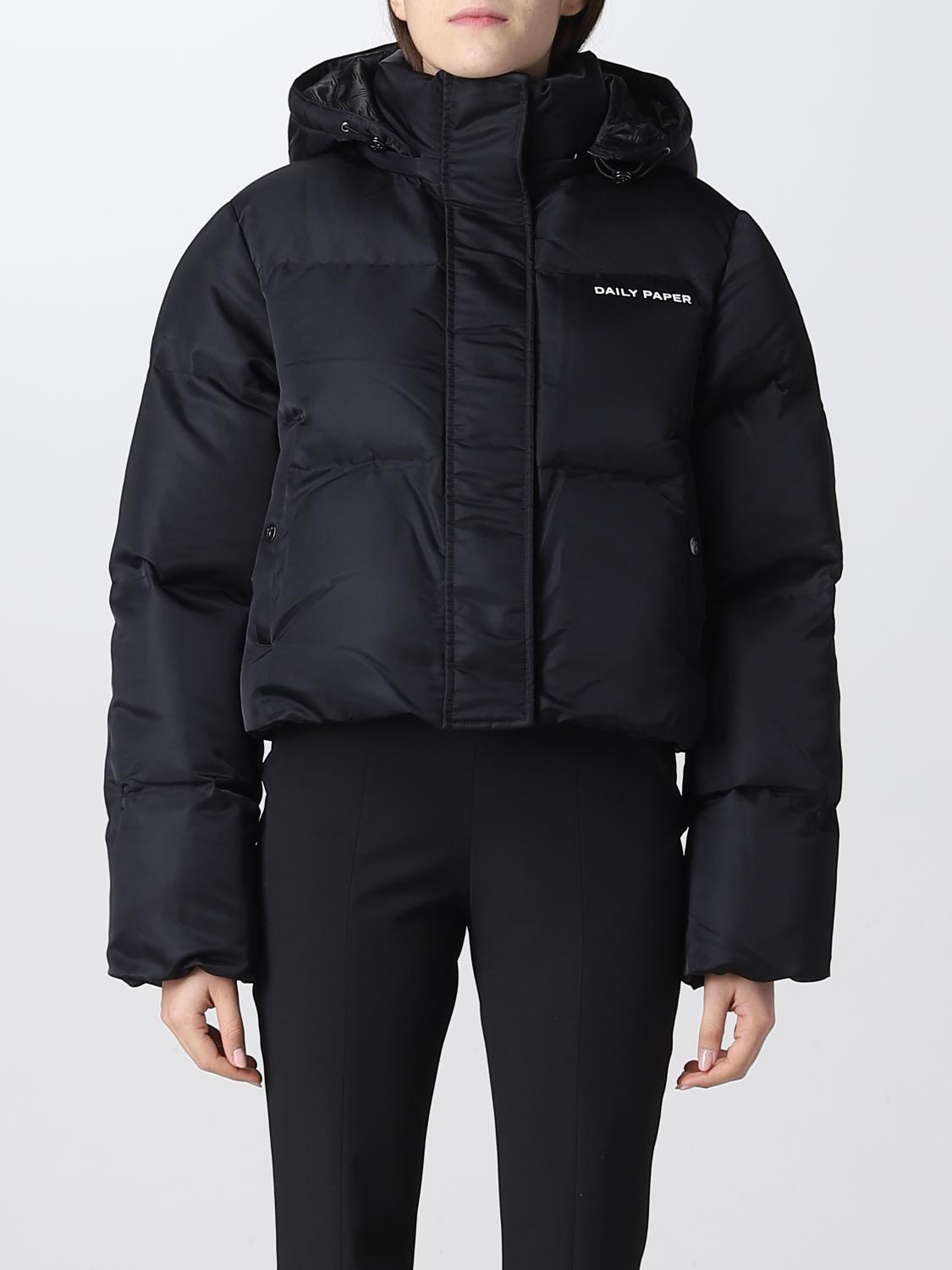 DAILY PAPER: Jackets women - Black | Daily Paper jacket 2022082 online ...