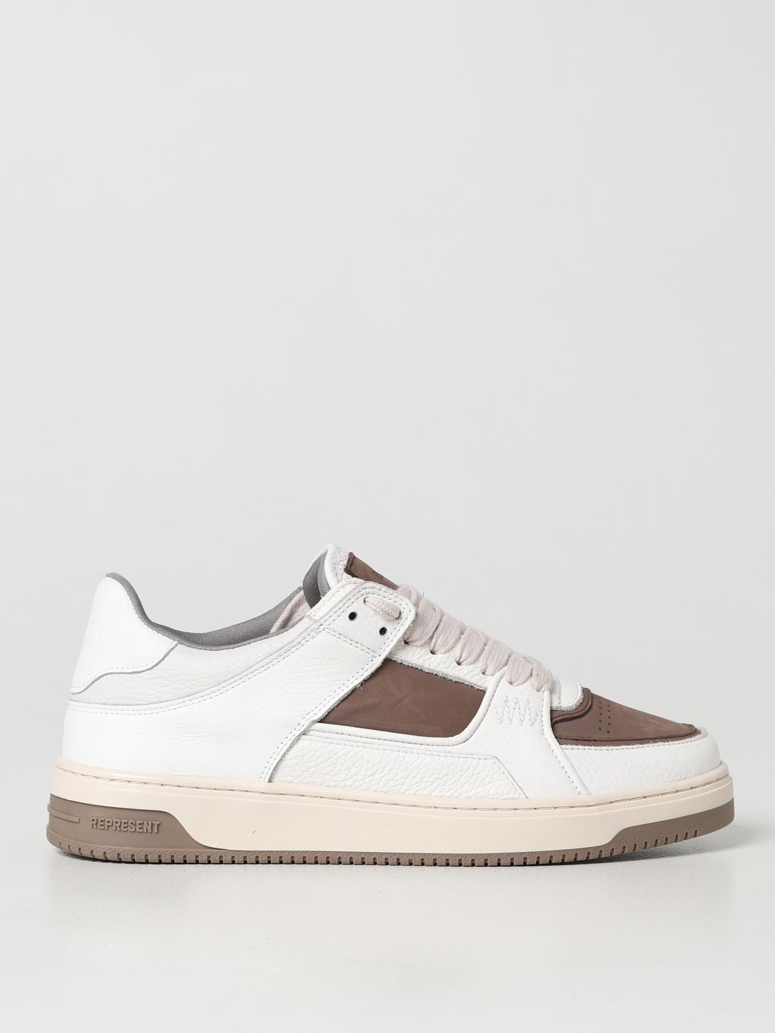 REPRESENT: Sneakers men - White | Represent sneakers M12046 online at ...