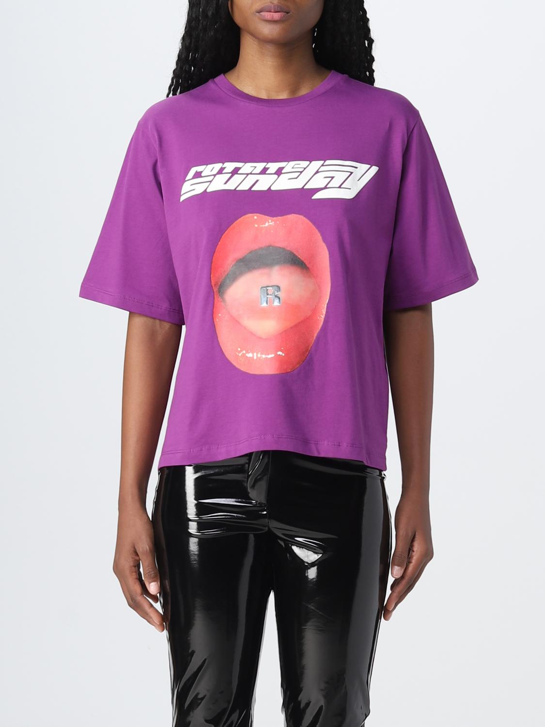Rotate T-shirt woman - Violet | RT2172 | GIGLIO.COM