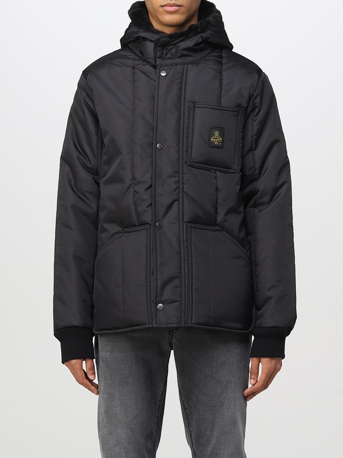 REFRIGIWEAR: Giacca uomo - Nero | Giacca RefrigiWear 22AIRM0G12000NY9131000000 online su GIGLIO.COM