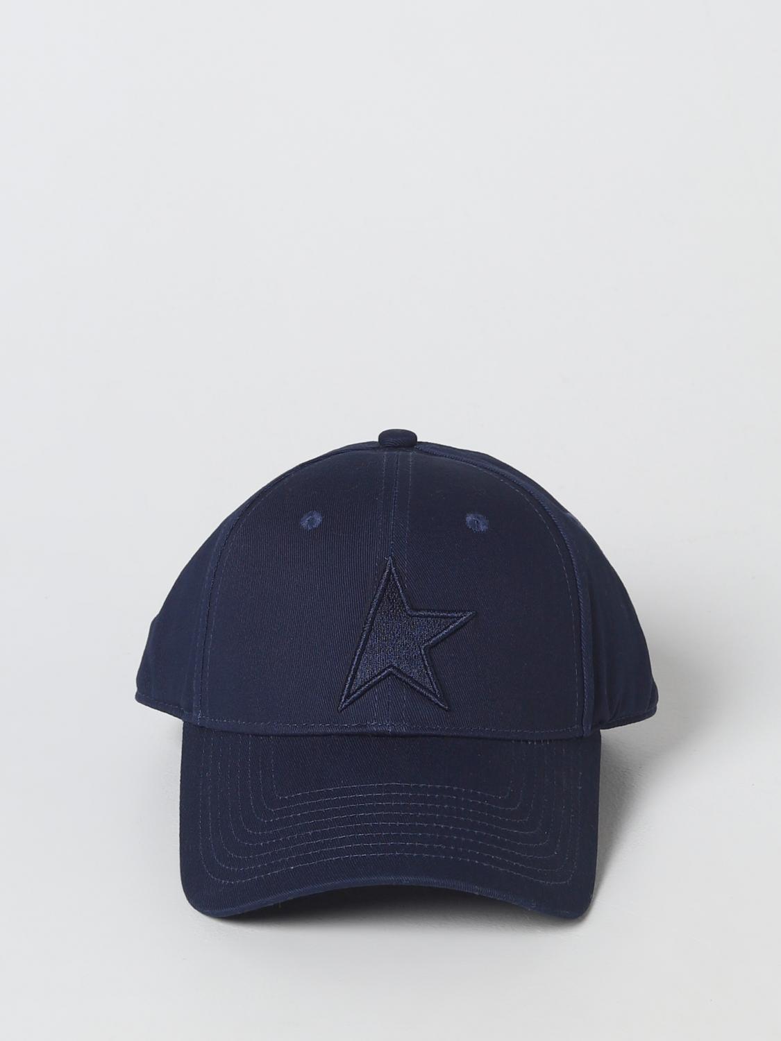 GOLDEN GOOSE: hat in cotton - Blue | Golden Goose hat ...