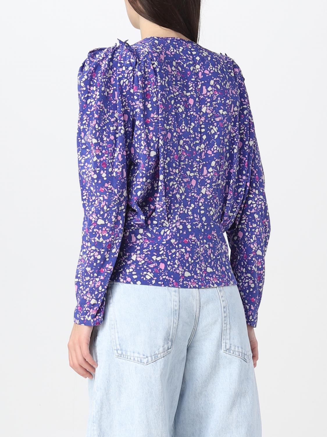 Isabel Marant Top woman - Blue | HT0012FAA1J02I | GIGLIO.COM
