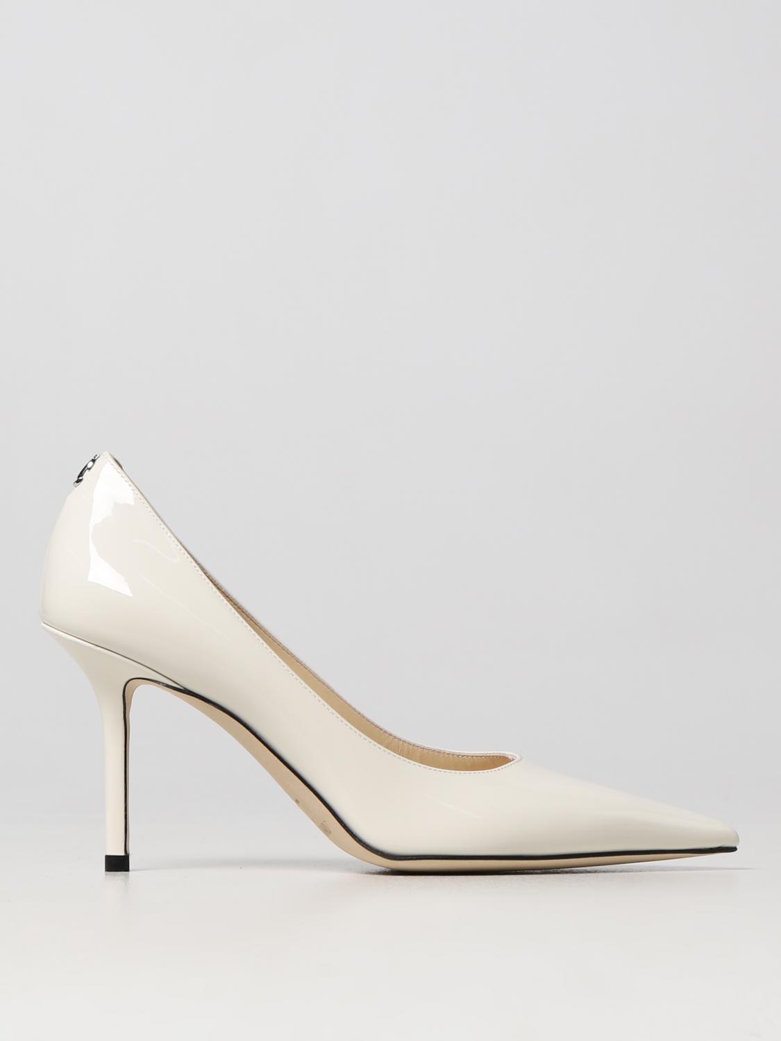 JIMMY CHOO: Zapatos mujer , Blanco | Zapatos De Salón Jimmy Choo ...
