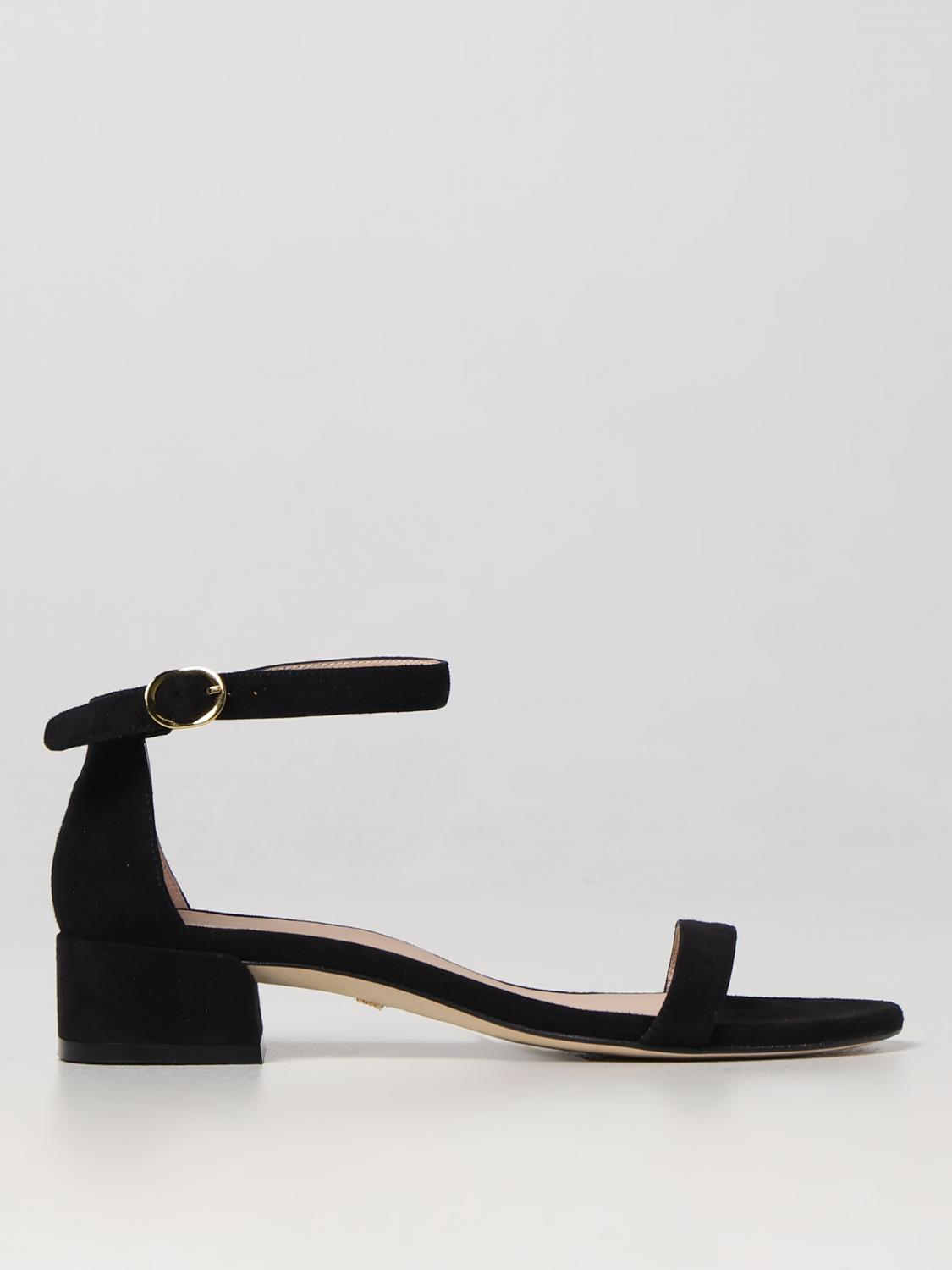 STUART WEITZMAN: Sandalias planas mujer , Negro | Sandalias Planas ...